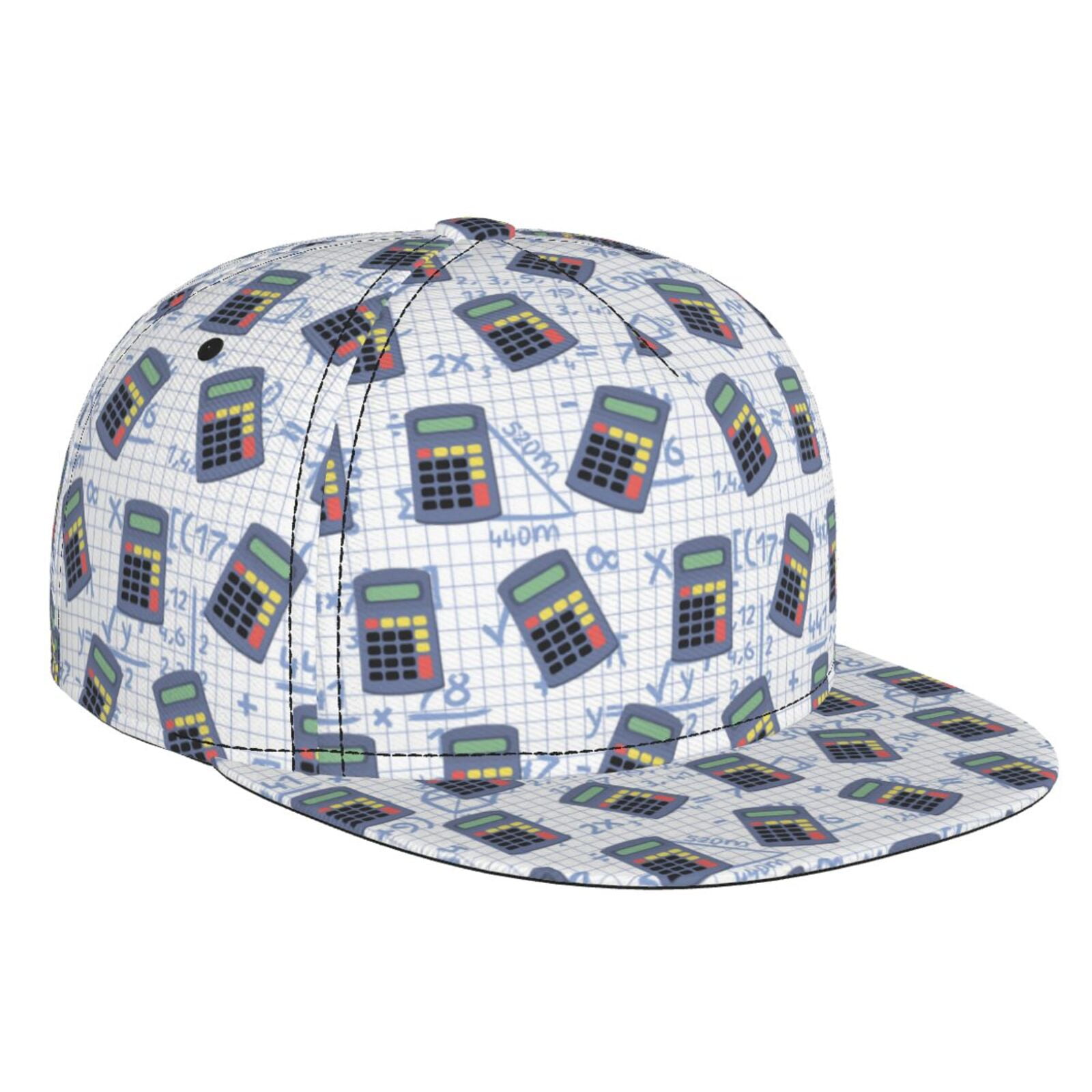 Baseball Cap - Math number Print calculator Hats for Men/Women Low ...