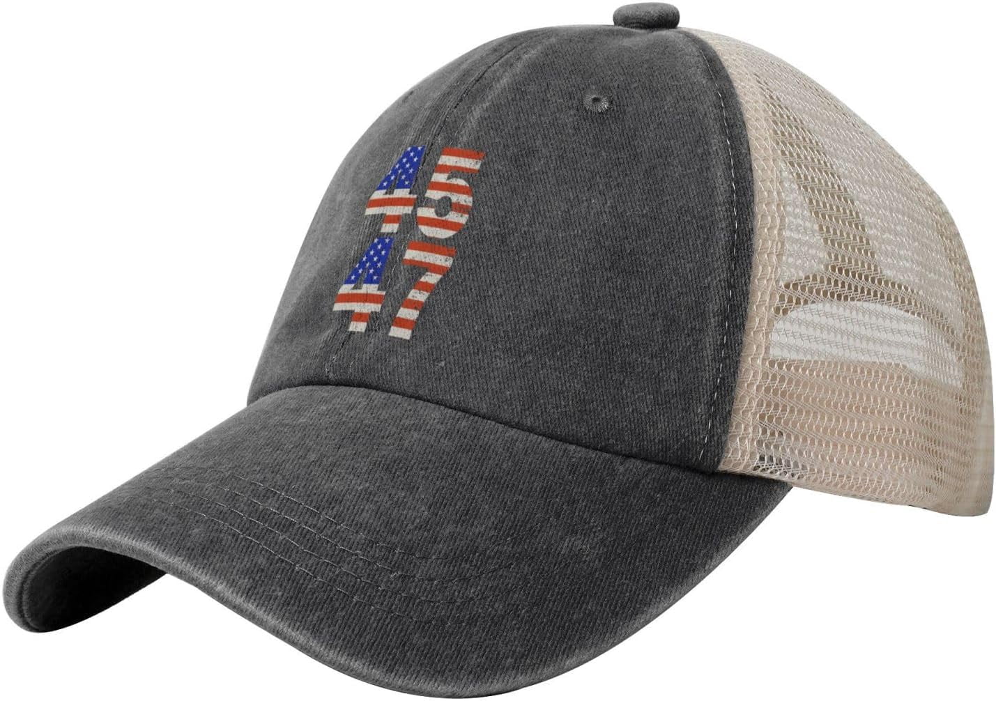 Baseball Cap Men 4547 2024 Trump Trucker Caps for Men's Cool Hats ...