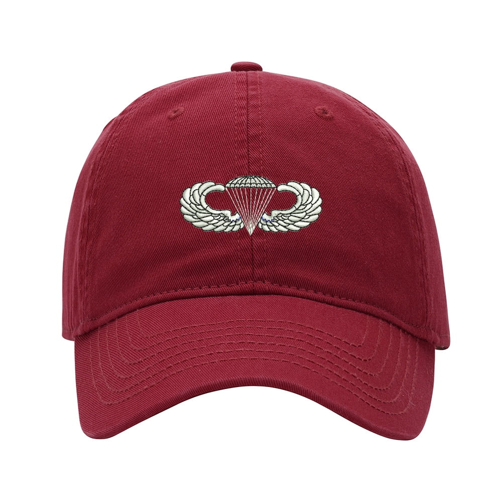 Baseball Cap Men Army Airborne Paratrooper Wings Embroidered Washed ...