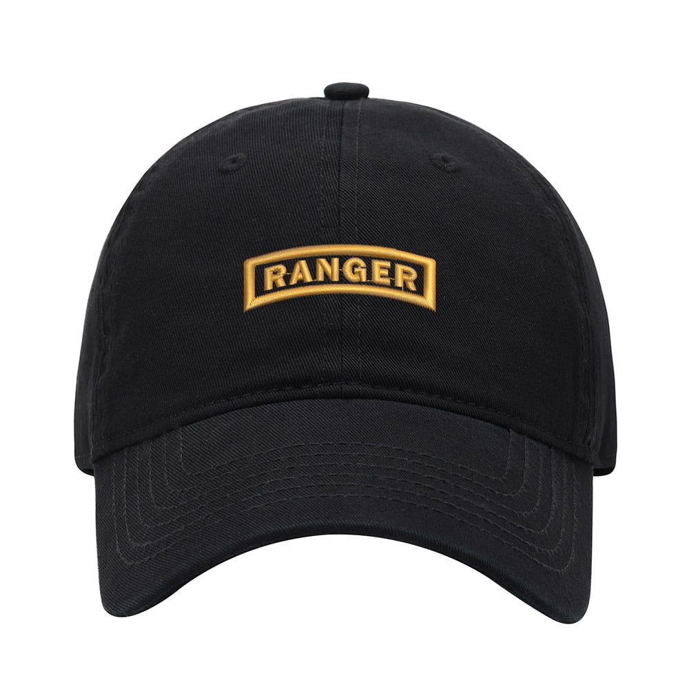 Baseball Cap Men Army Ranger Embroidered Washed Cotton Dad Hat Baseball ...