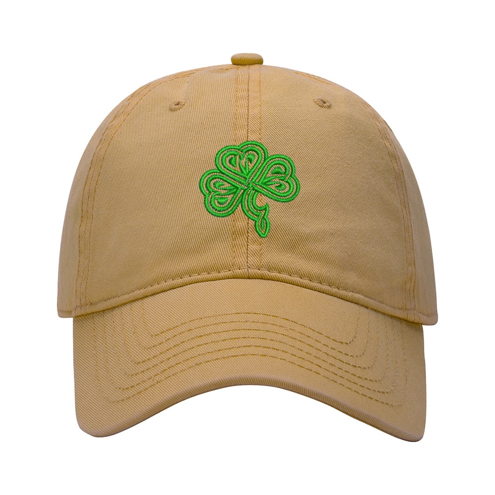 Baseball Cap Men Celtic Knot Irish Shamrock Embroidered Washed Cotton ...