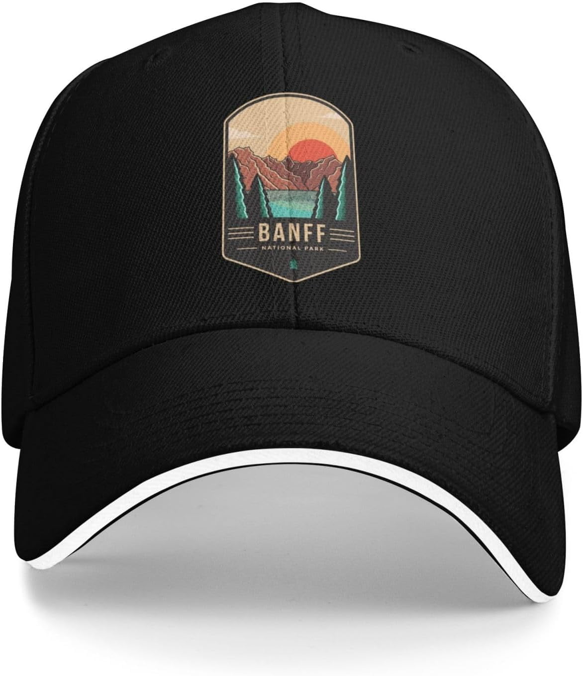 Baseball Cap Men Hiking Cool Cap for Womens Banff National Park Cute ...
