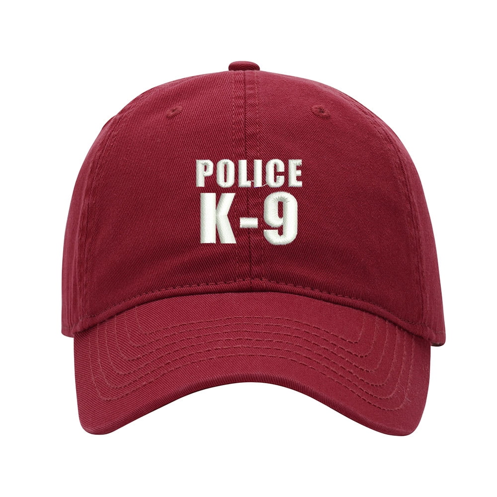 Baseball Cap Men K9 Canine Police Officer Embroidered Washed Cotton Dad ...