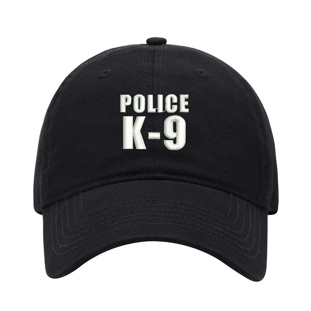 Baseball Cap Men K9 Canine Police Officer Embroidered Washed Cotton Dad ...