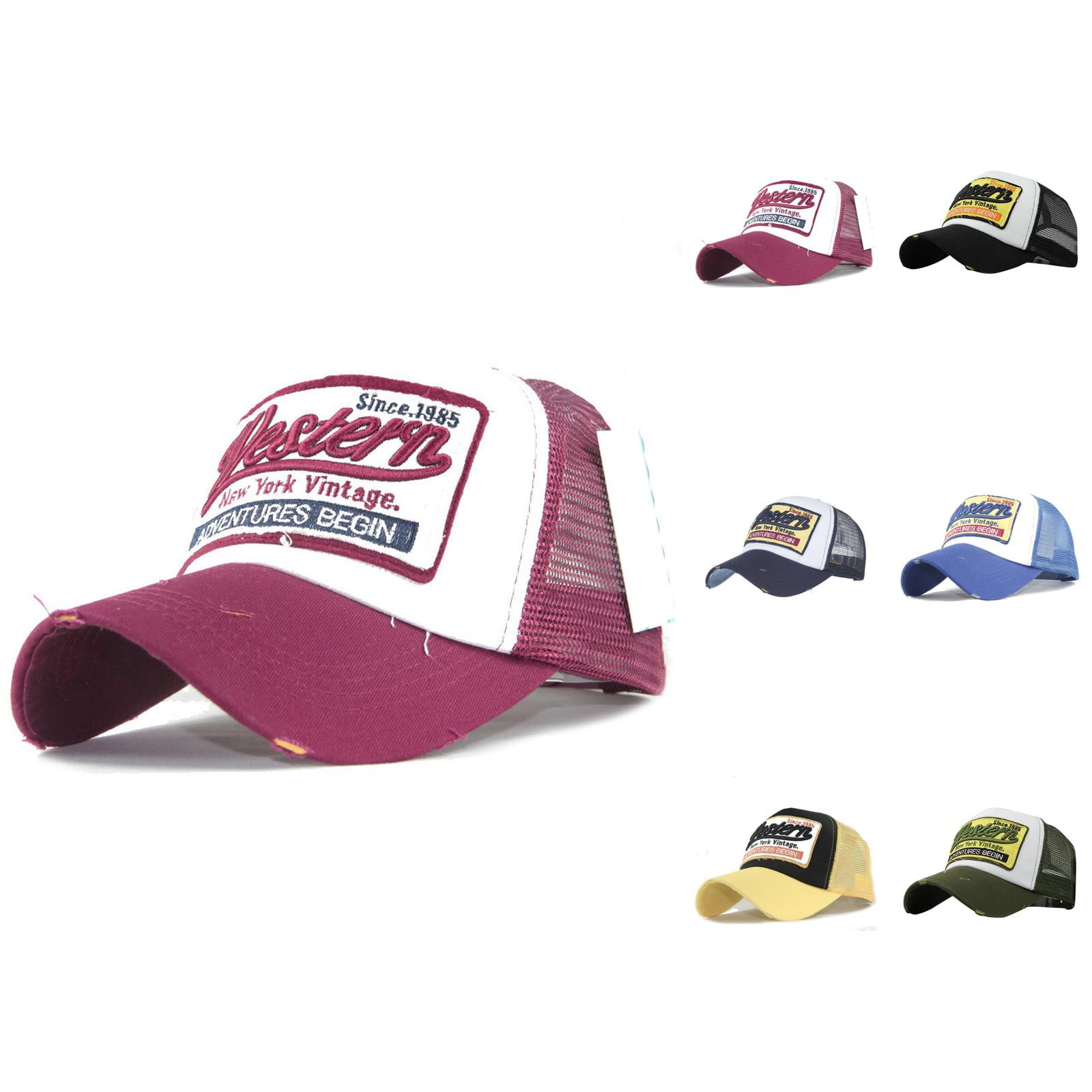 Baseball Cap for Men Summer Quick-Dry Flat Top Hat Lightweight ...