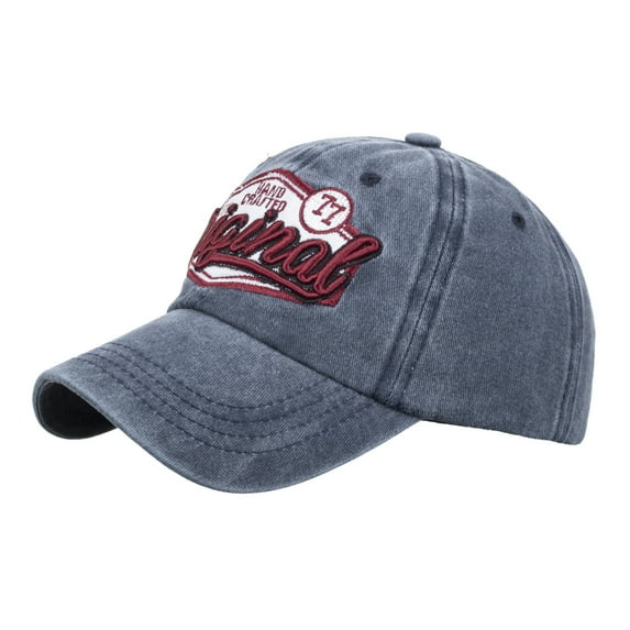 Baseball Cap Men's Washed Three Embroidery Baseball Caps Do Baseball ...