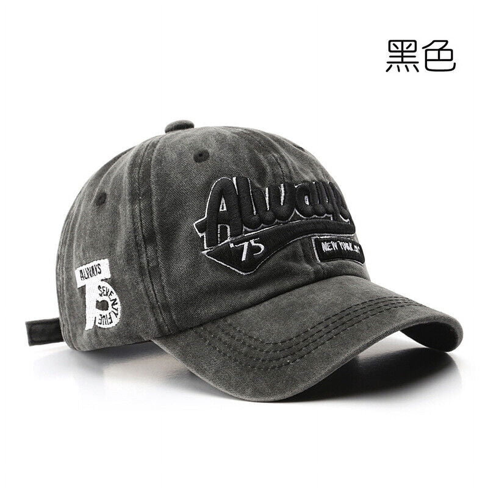 Baseball Cap Mens Hats for Women Distressed Washed Denim Vintage Ball ...