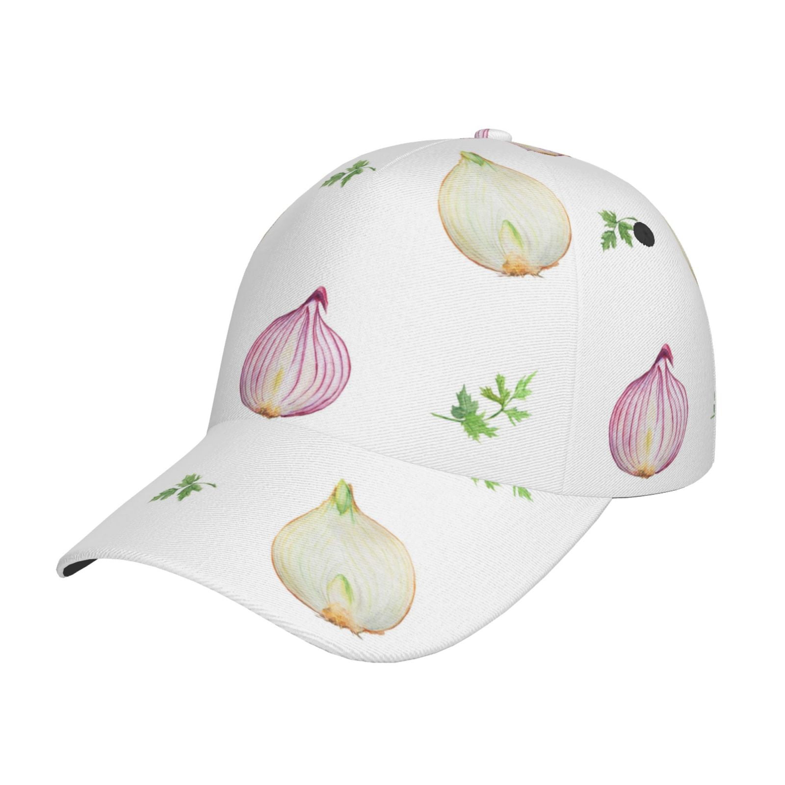 Baseball Cap, Minimalist Onion Leaf Sun Hats For Men Women, Adjustable ...