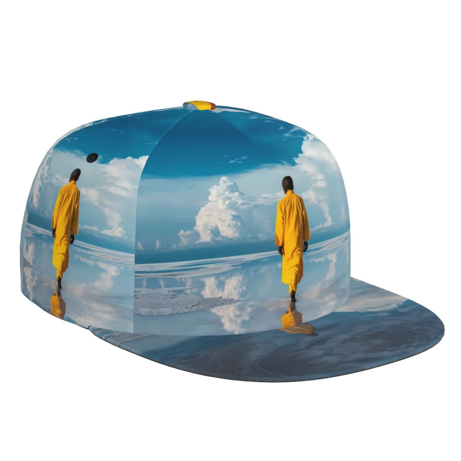 Baseball Cap - Monk Walking On Water Hats for Men/Women Low Profile ...