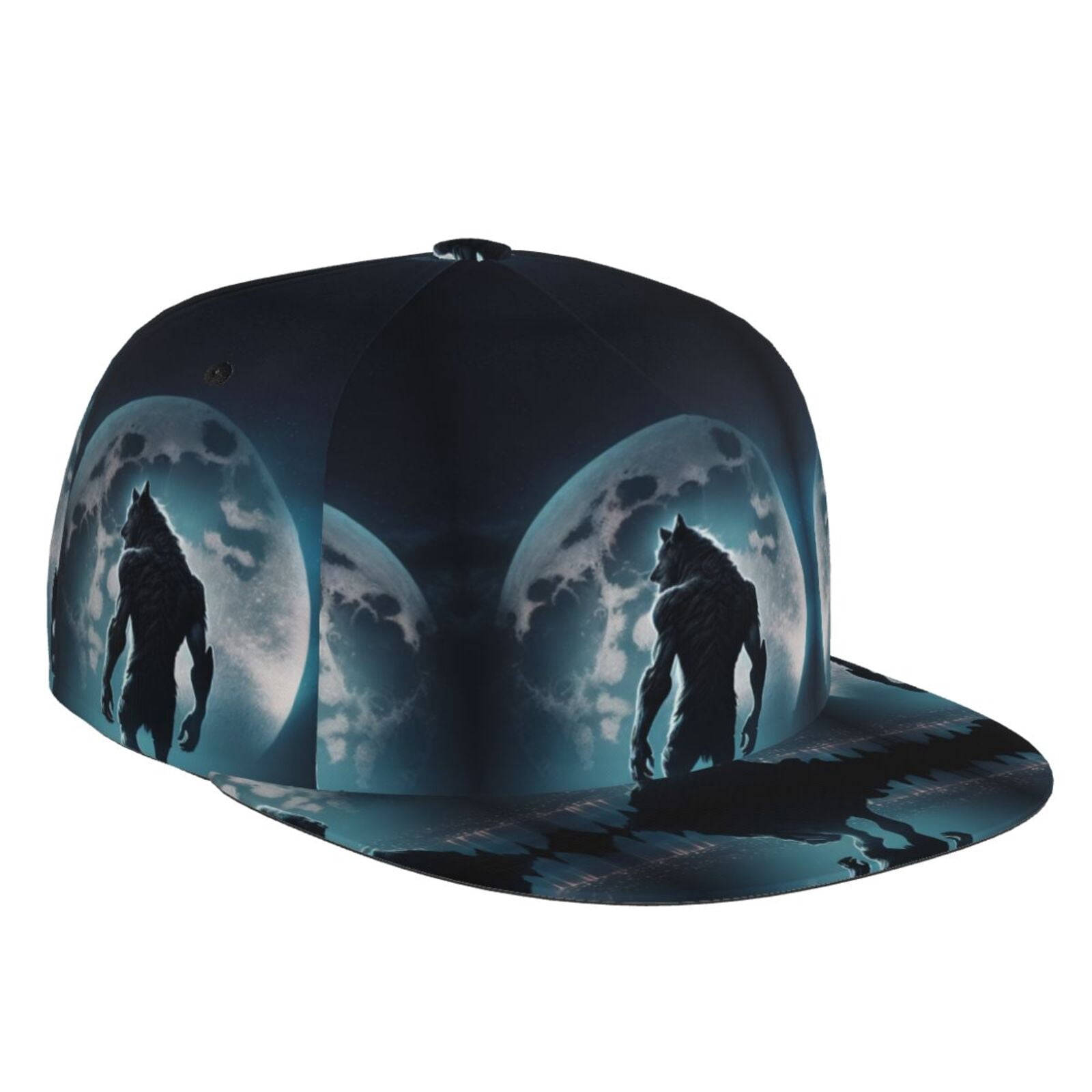 Baseball Cap - Moon Wolf Warrior Hats for Men/Women Low Profile ...