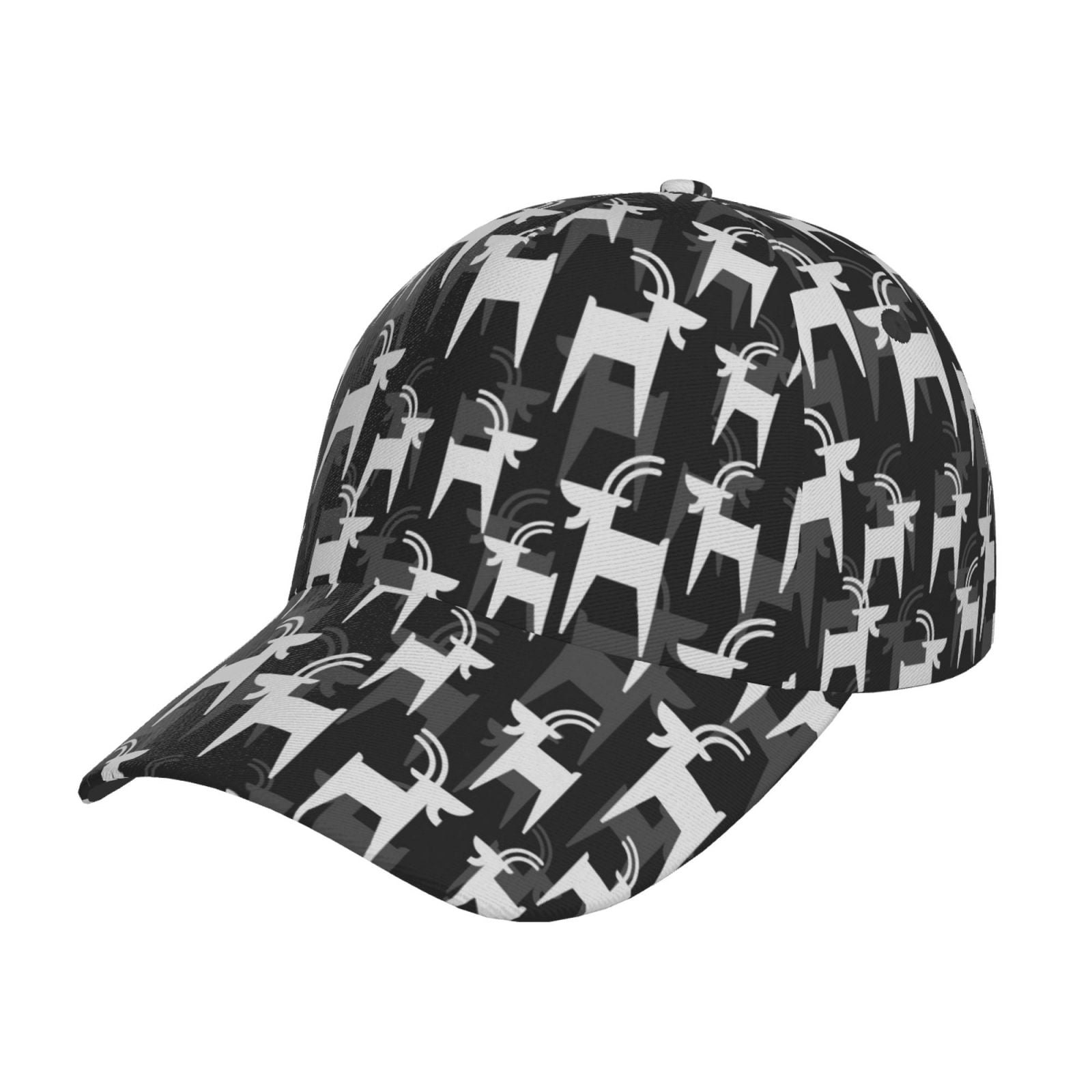 Baseball Cap - Mountain goat cool black Hats for Men Women Low Profile ...