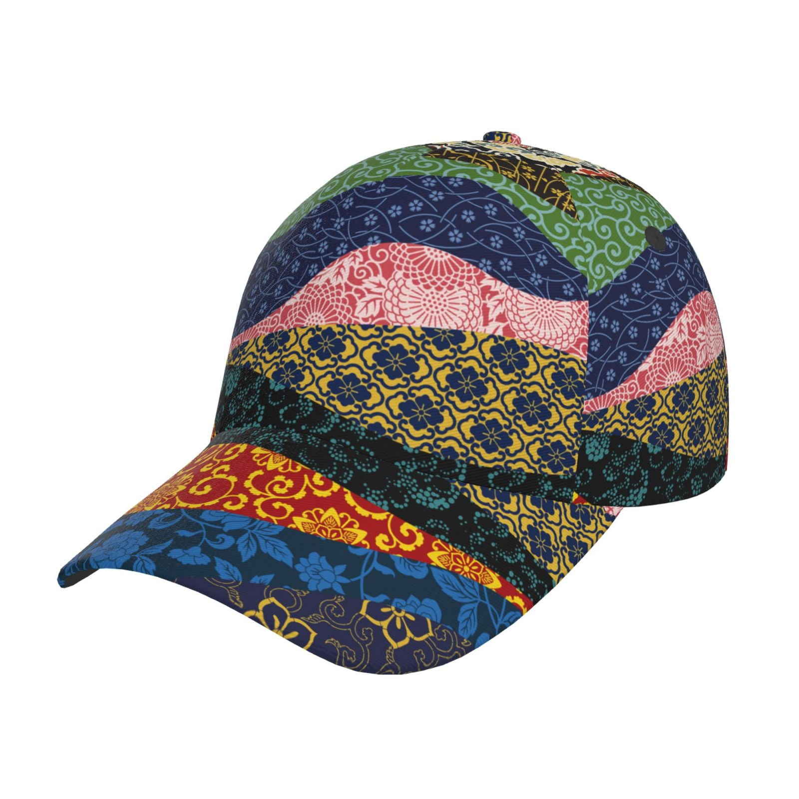 Baseball Cap - Multiple Retro Pattern Adjustable Size Hats For Men And ...