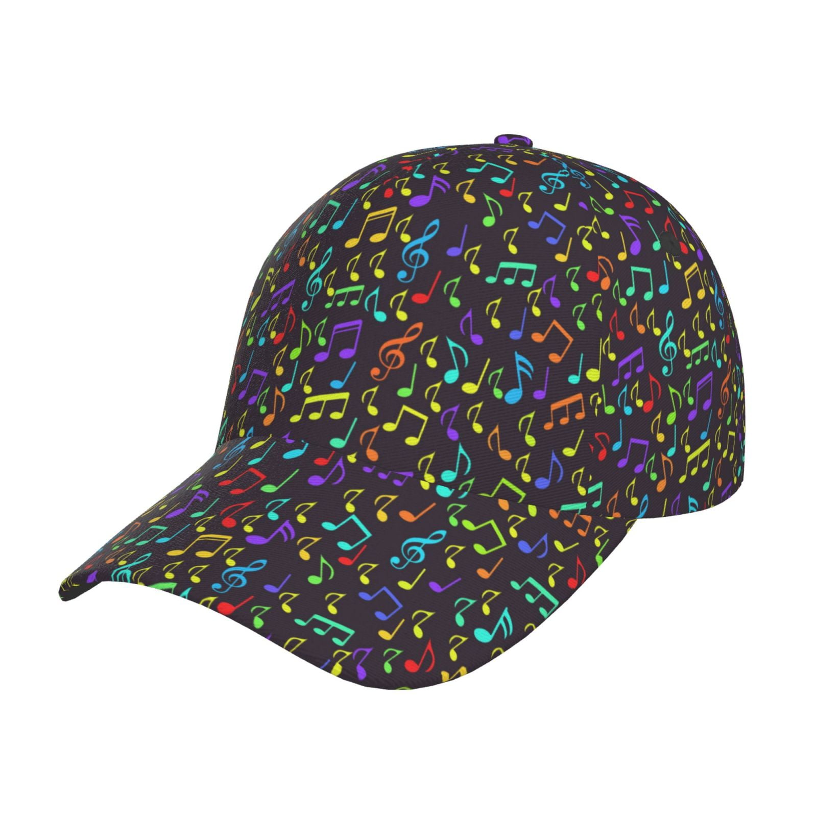 Baseball Cap, Musical Notes Trucker Hats Women Dad Hat for Workouts ...