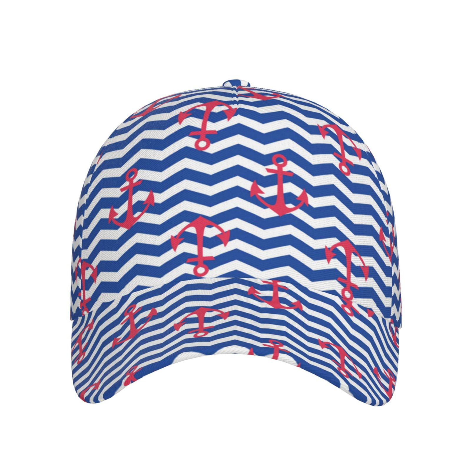 Baseball Cap, Nautical Anchors Trucker Hats Women Dad Hat For Workouts ...