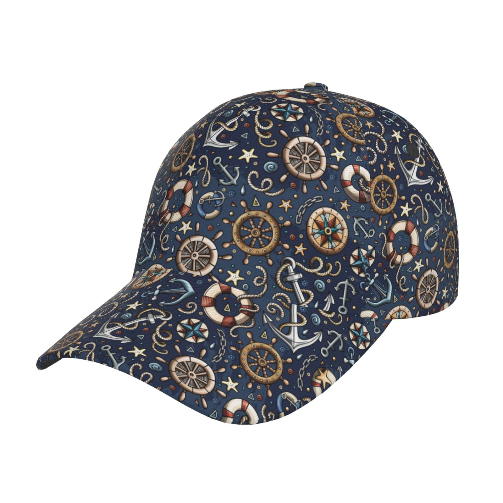 Baseball Cap, Nautical Hats For Men Women Low Profile Classic ...