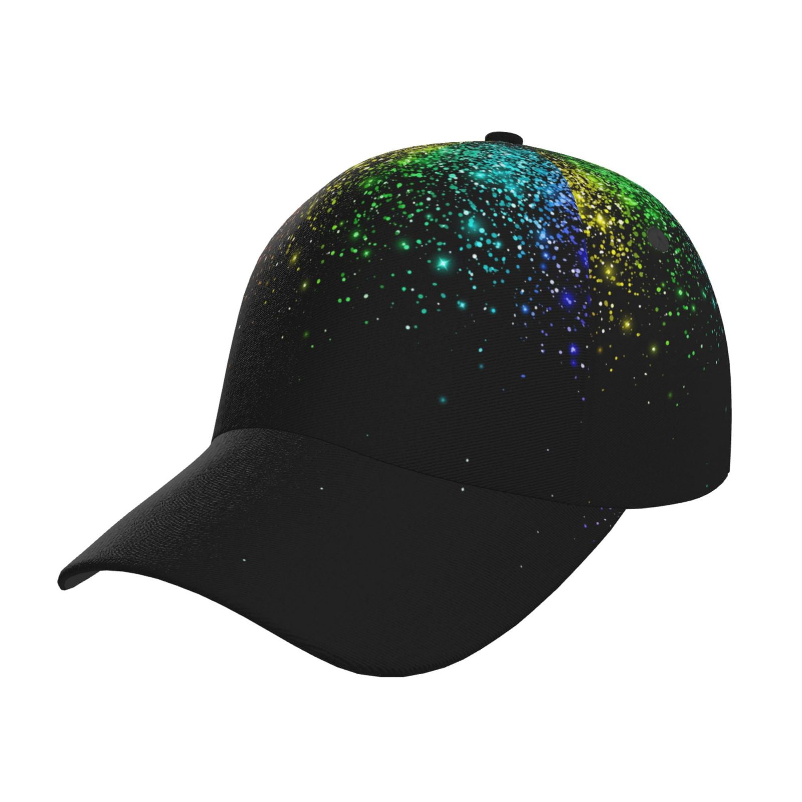 Baseball Cap - Night Rainbow Sparkles Hats for Men Women Low Profile ...