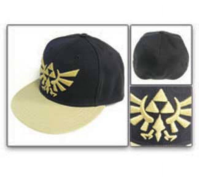 Baseball Cap - Nintendo - New Nintendo Flatbill Black Anime Hat ...