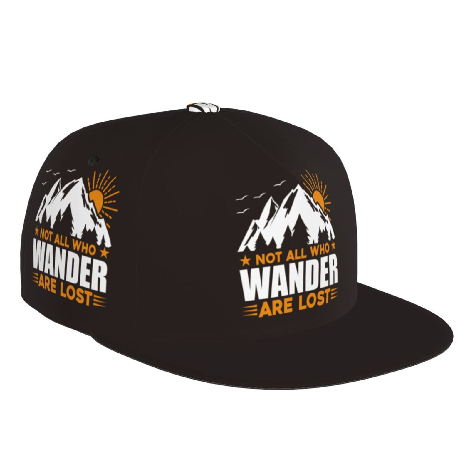 Baseball Cap - Not All Who Wander Are Lost4 Hats for Men/Women Low ...