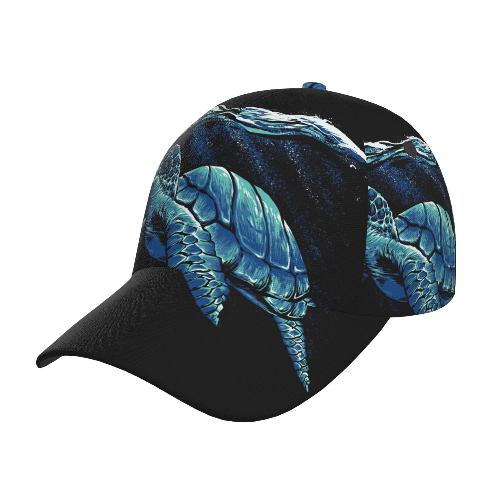 Baseball Cap - Ocean Turtle Adjustable Size Hats for Men and Women, Dad ...
