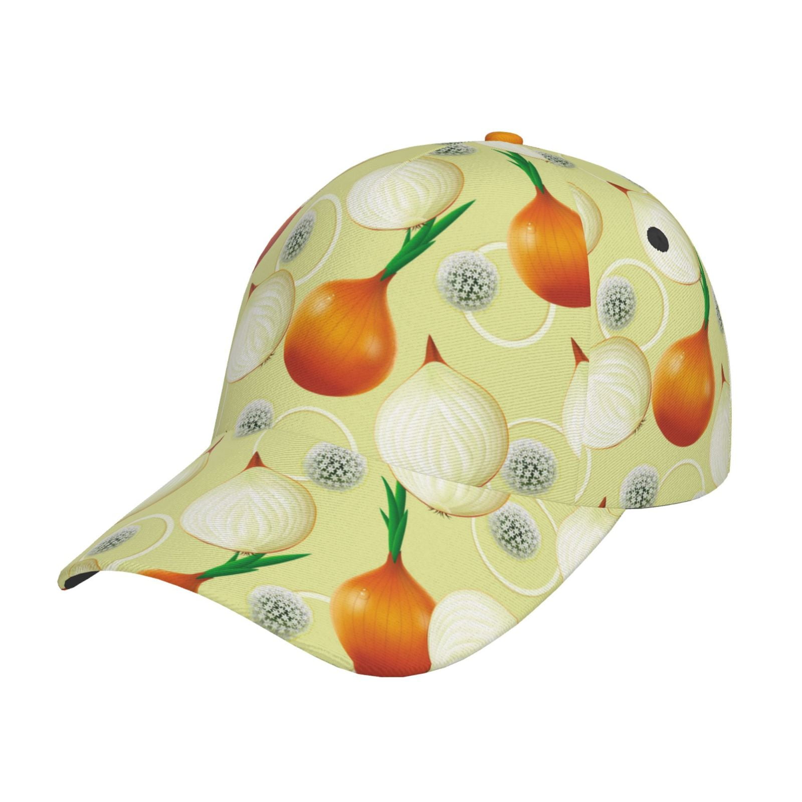 Baseball Cap, Onion Pattern Flower Hats For Men Women Low Profile ...