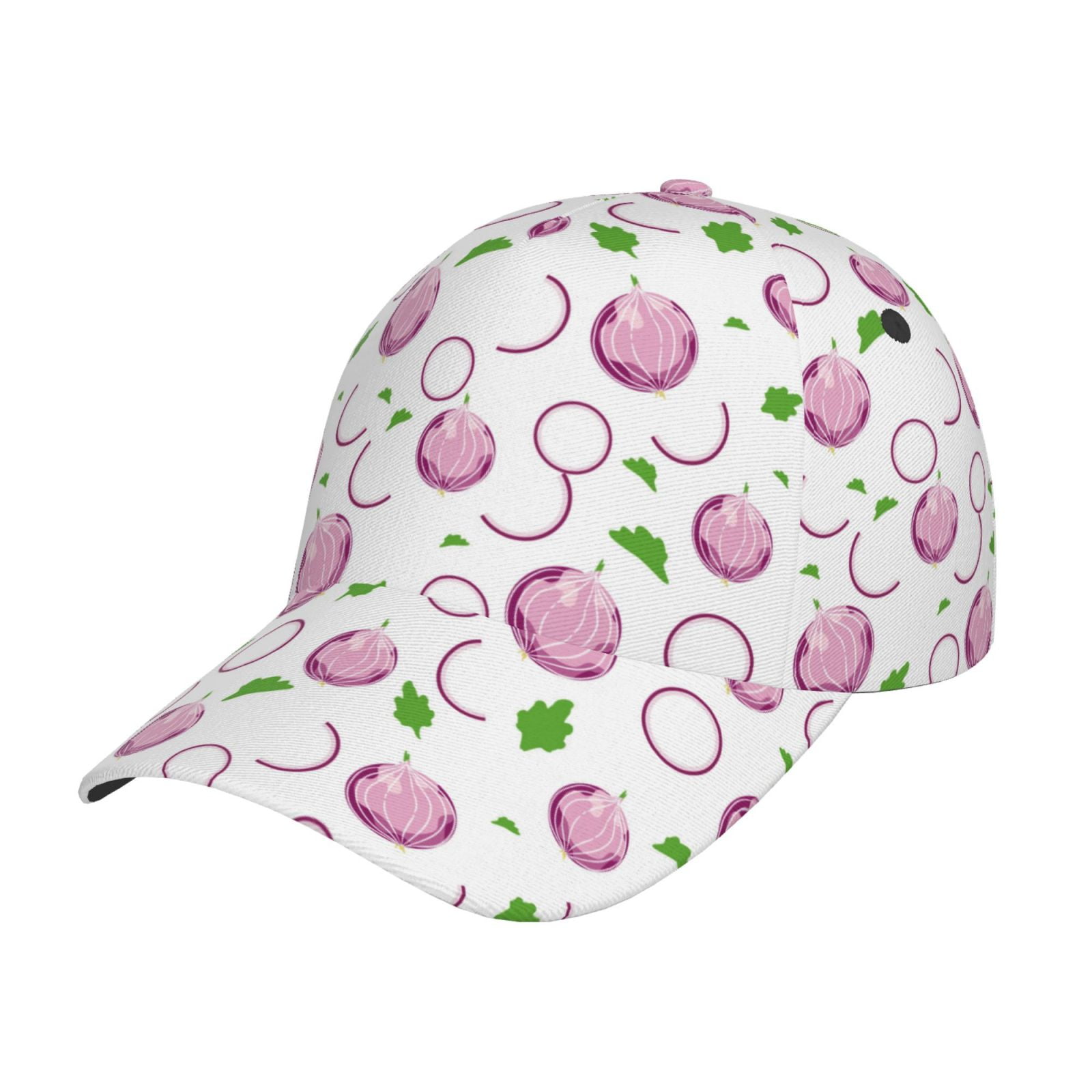 Baseball Cap, Onion Pattern Leaf Hats For Men Women Low Profile Classic ...
