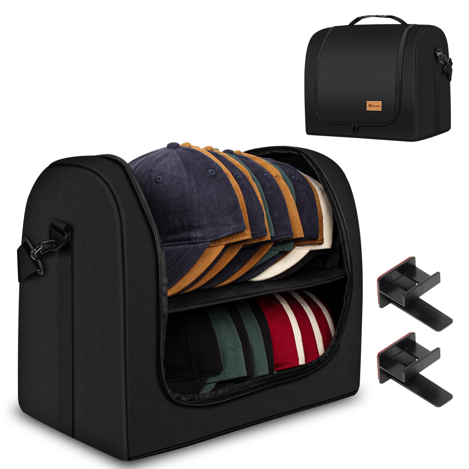 Baseball Cap Organizer Carrier, Hat Bag for Travel and Moving, Cap ...