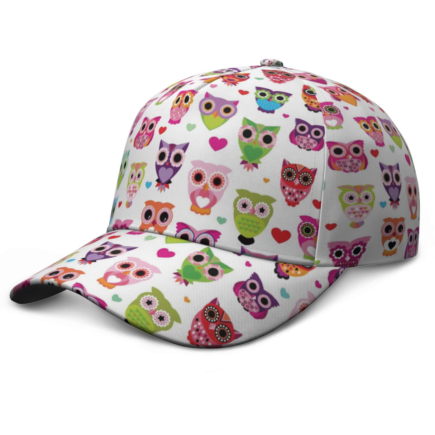 Baseball Cap for Owl Men - Lightweight Breathable Athletic Hat for ...