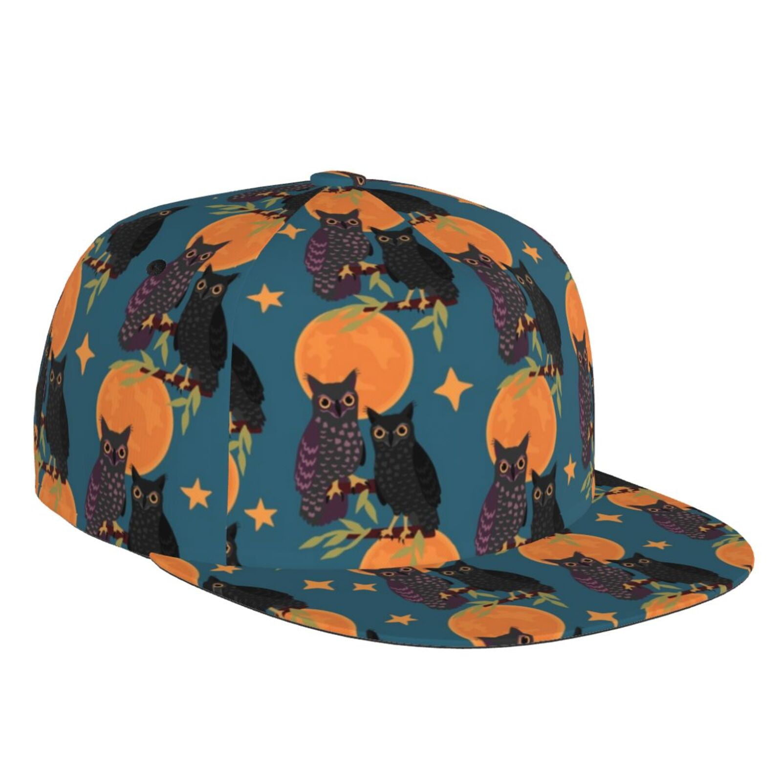 Baseball Cap - Owls In Cartoon Style Hats for Men/Women Low Profile ...