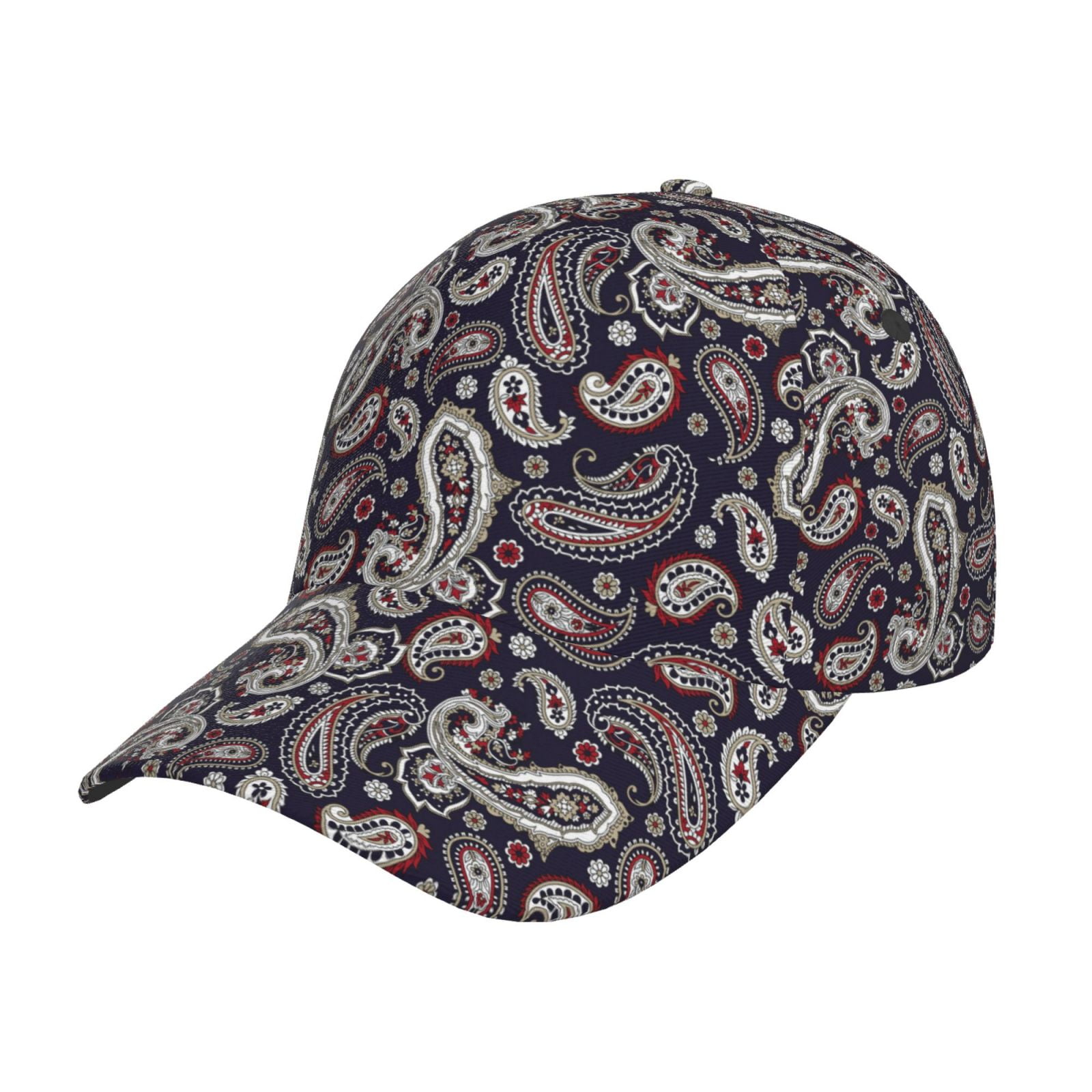 Baseball Cap - Paisley Pattern No.9069 Adjustable Size Hats For Men And ...