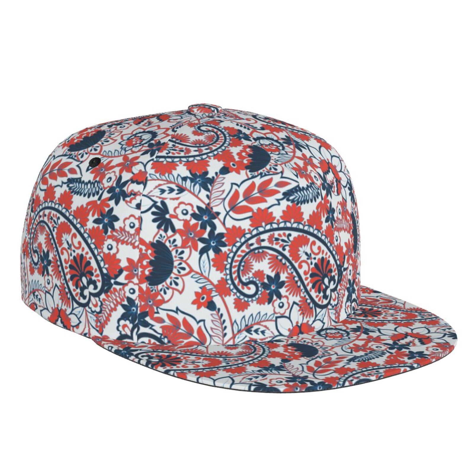 Baseball Cap - Paisley Print No.J95 Hats for Men/Women Low Profile ...