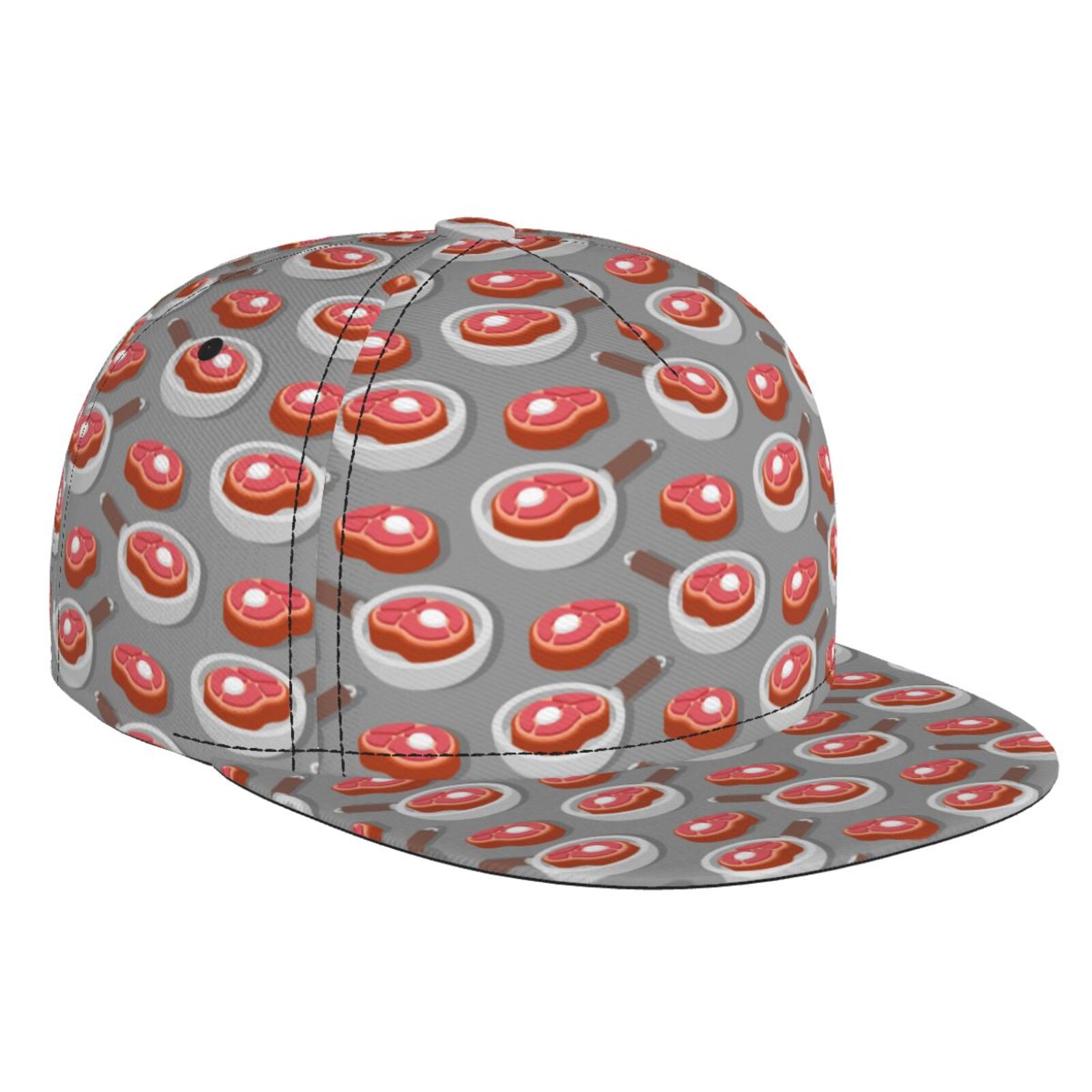 Baseball Cap - Pan Fried Steak Print Hats for Men/Women Low Profile ...