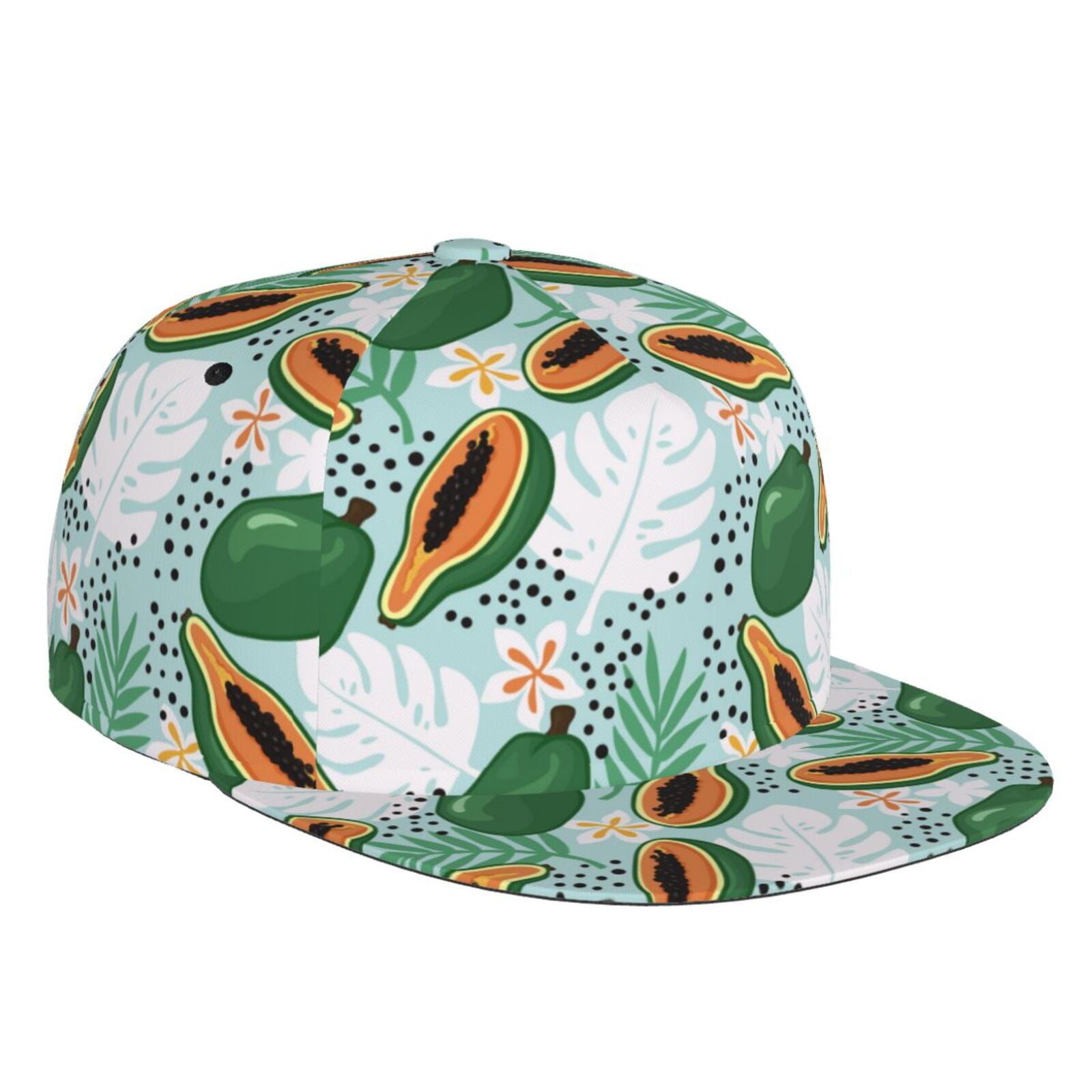 Baseball Cap - Papaya Tropical green Hats for Men/Women Low Profile ...