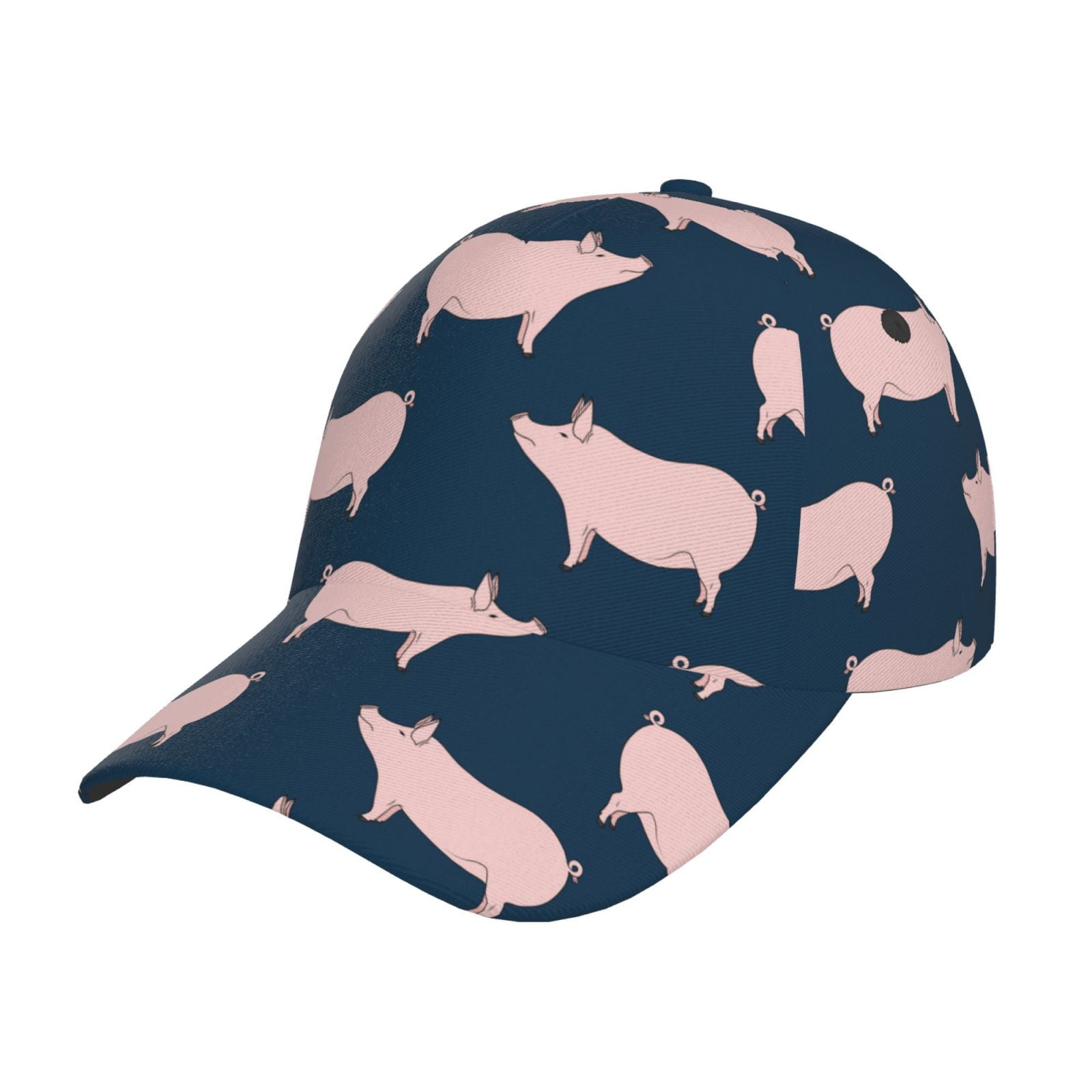 Baseball Cap, Pig 1 Sun Hats for Men Women, Adjustable Golf Dad Hat for ...