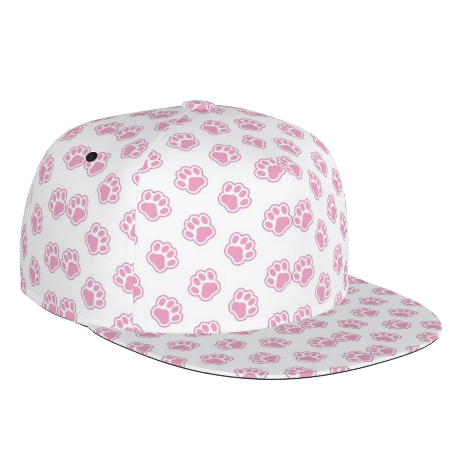 Baseball Cap - Pink Paw Hats for Men/Women Low Profile Adjustable ...
