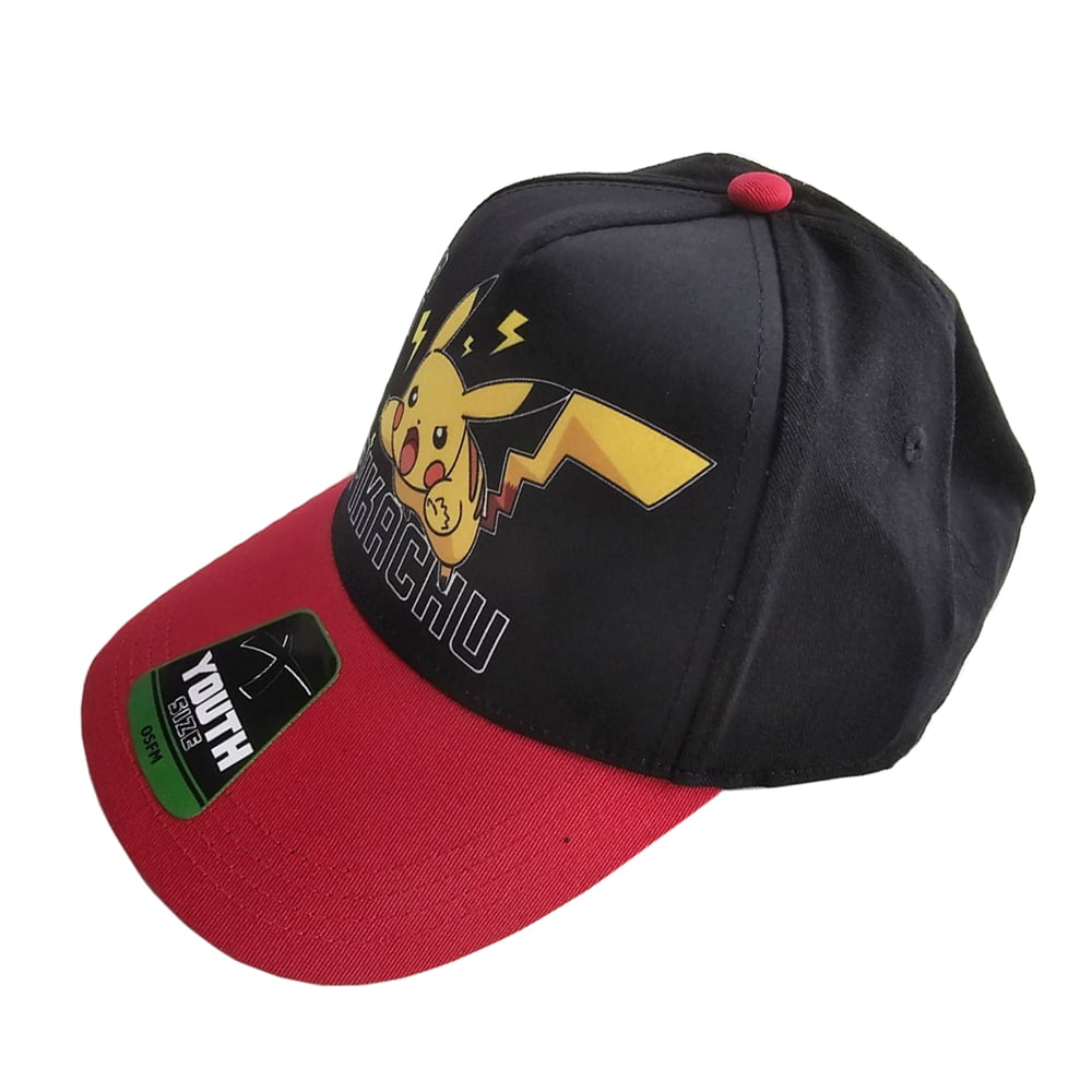 Baseball Cap - Pokemon - Black/Red - Walmart.com