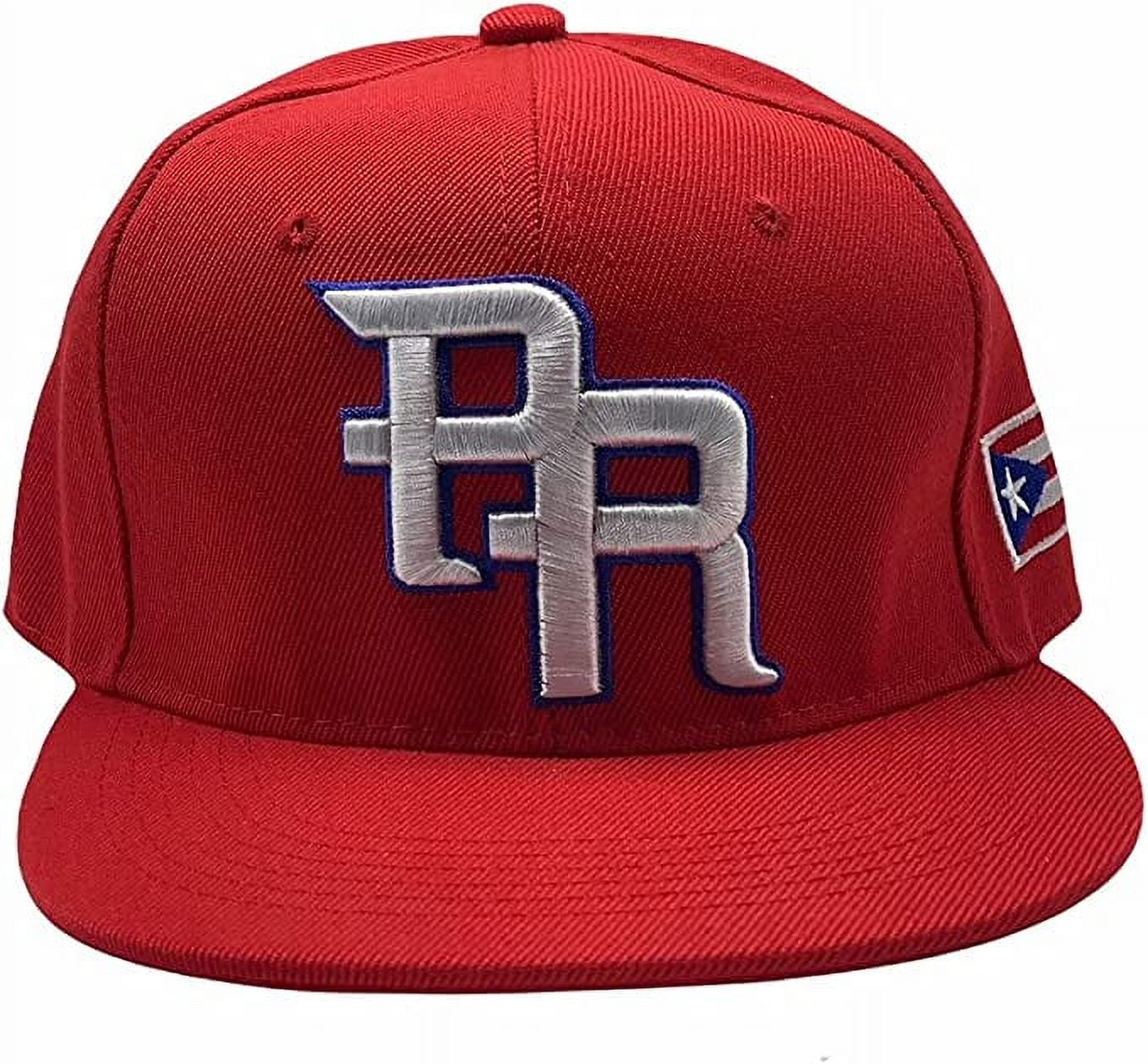 Baseball Cap Puerto Rico Red White PR - Walmart.com