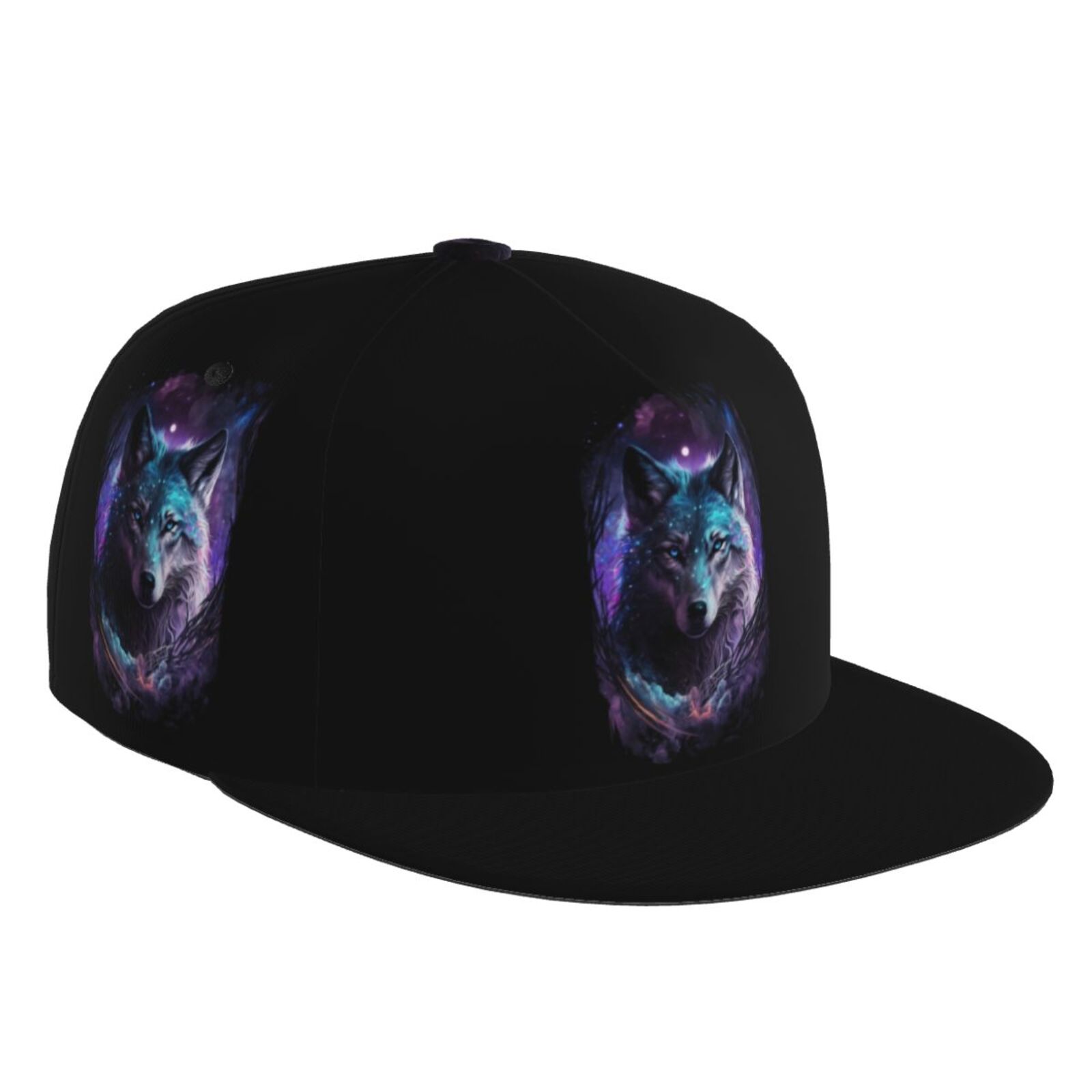 Baseball Cap - Purple Sky Wolf Hats for Men/Women Low Profile ...