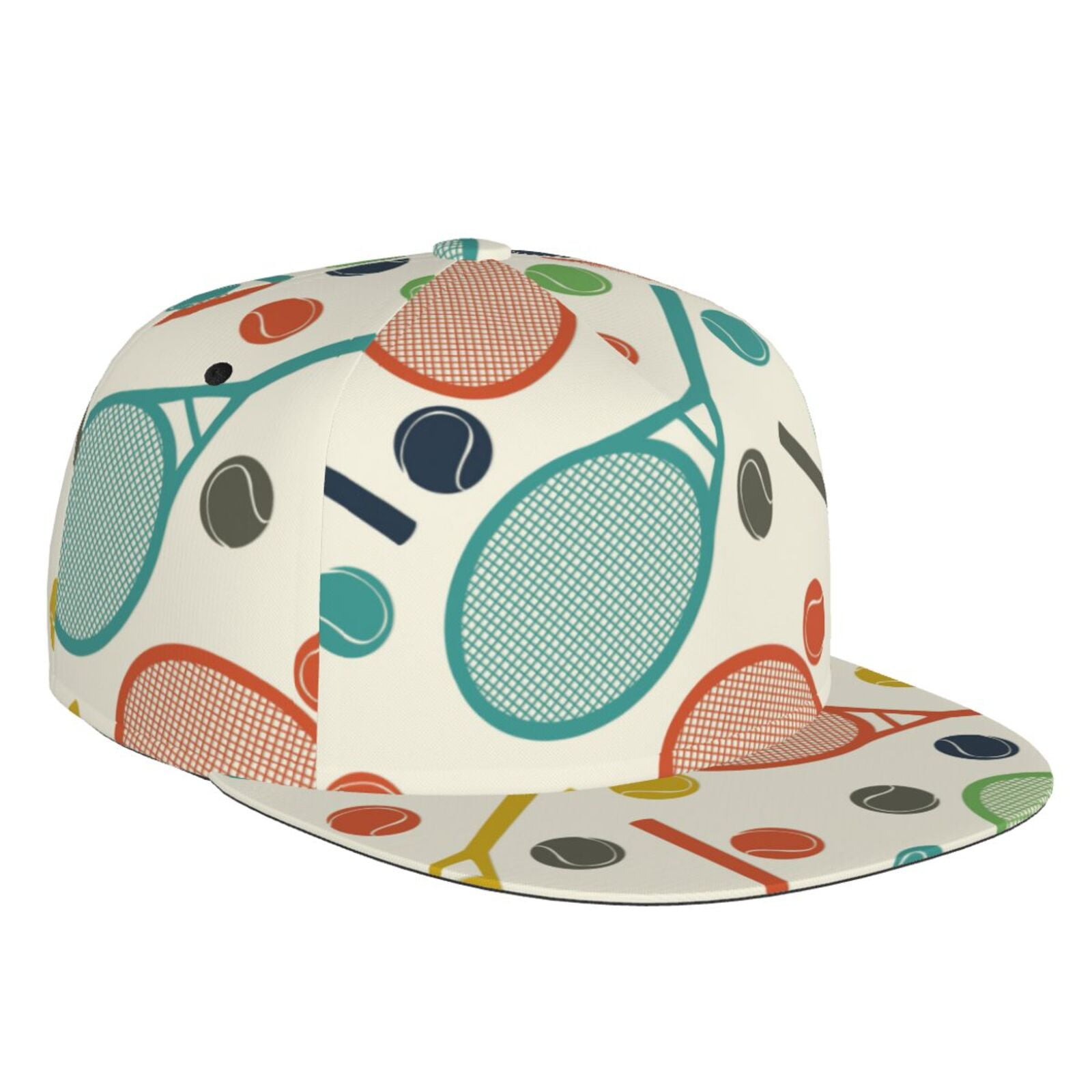 Baseball Cap - Racket and Tennis Ball Hats for Men/Women Low Profile ...