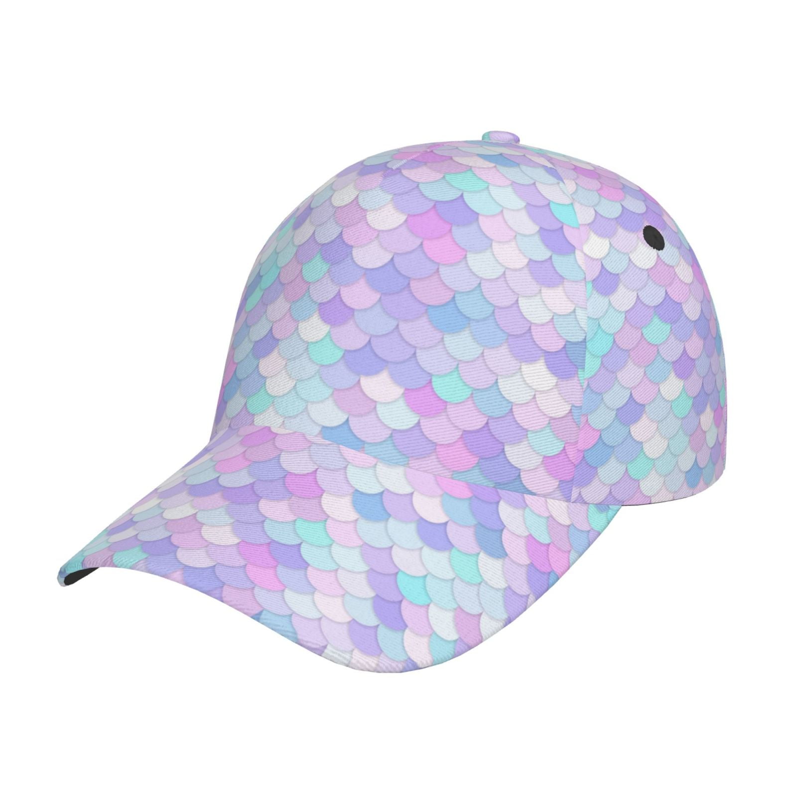 Baseball Cap, Rainbow Scales Hats For Men Women Low Profile Classic ...