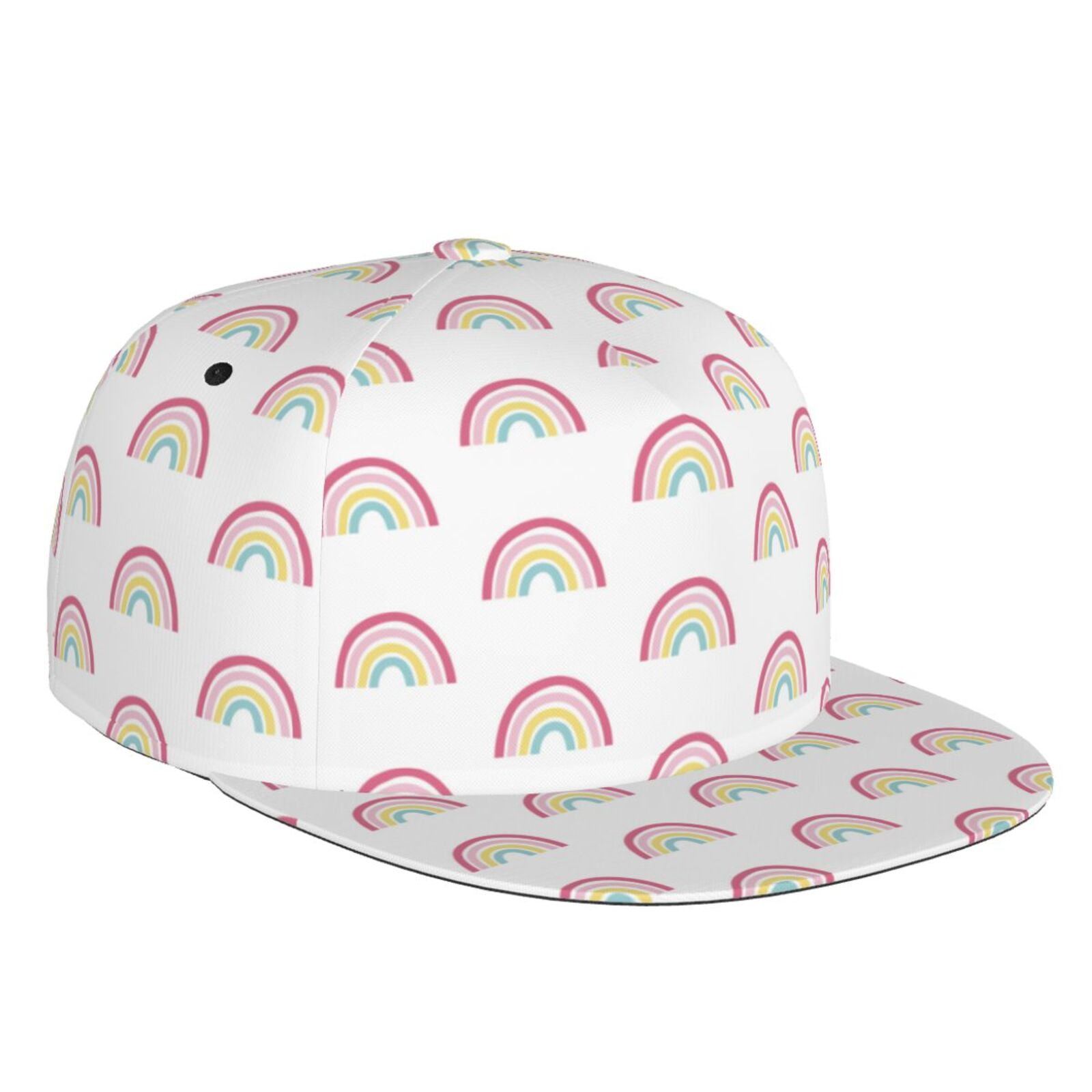 Baseball Cap - Rainbow print Hats for Men/Women Low Profile Adjustable ...