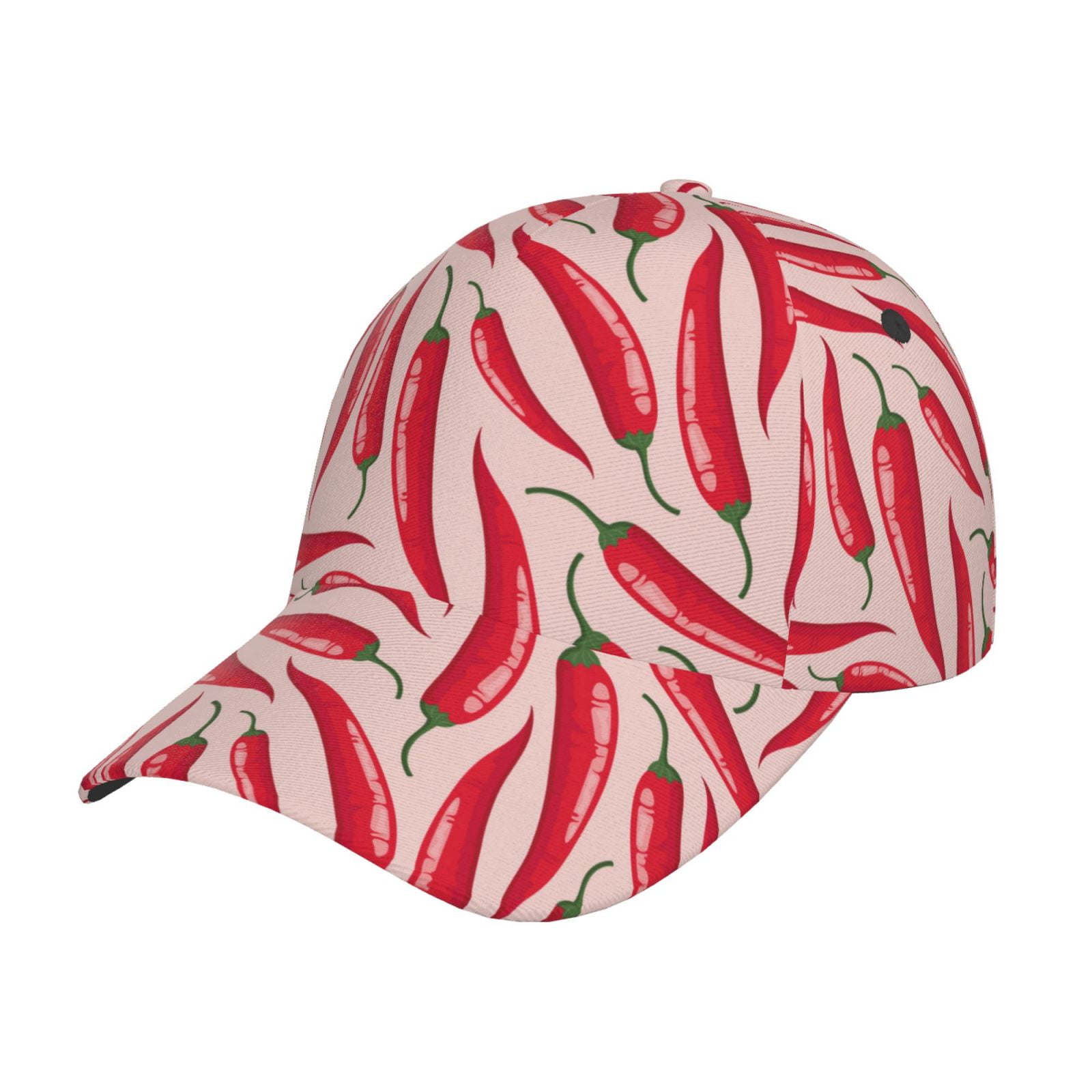 Baseball Cap, Red Beel Pepper Hats For Men Women Low Profile Classic ...