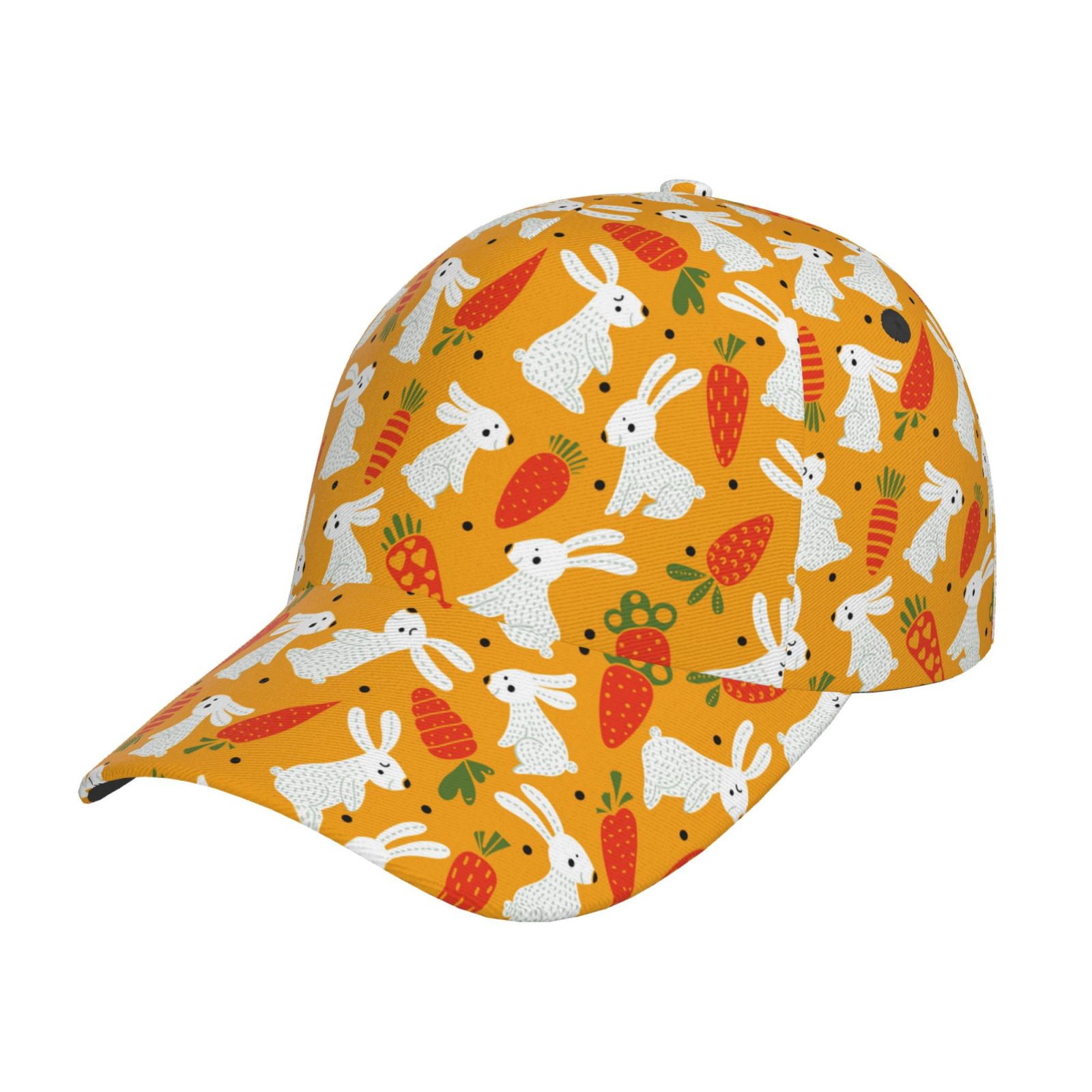 Baseball Cap, Red Carrot Cute Rabbit Hats For Men Women Low Profile ...