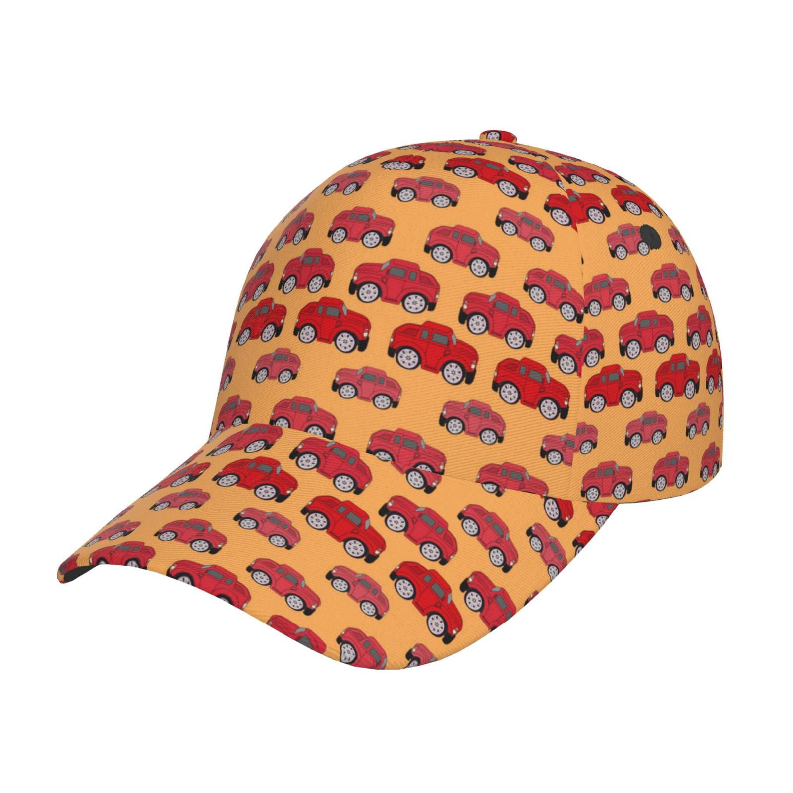 Baseball Cap, Red Cars Hats For Men Women Low Profile Classic ...