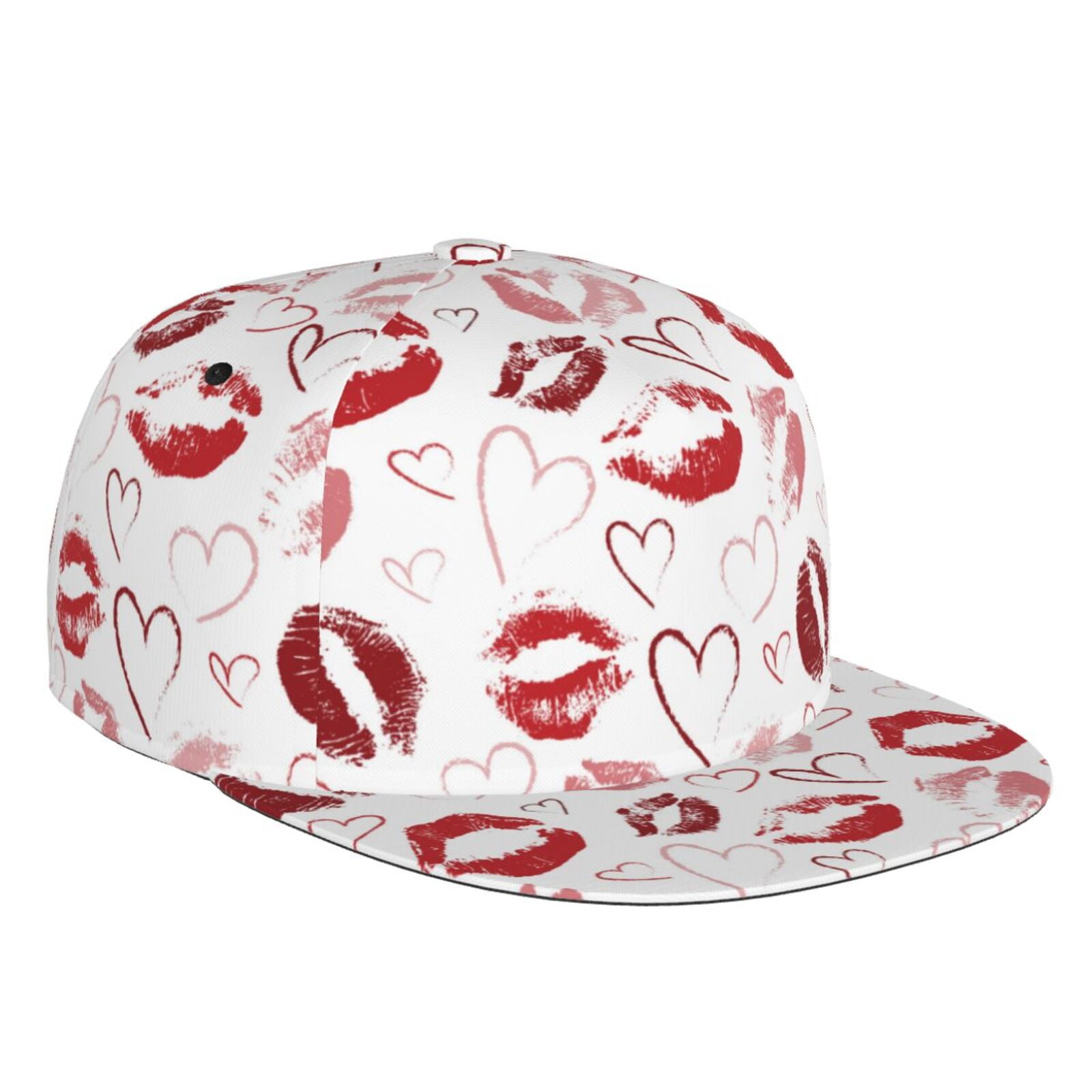 Baseball Cap - Red Lips Hats for Men/Women Low Profile Adjustable ...