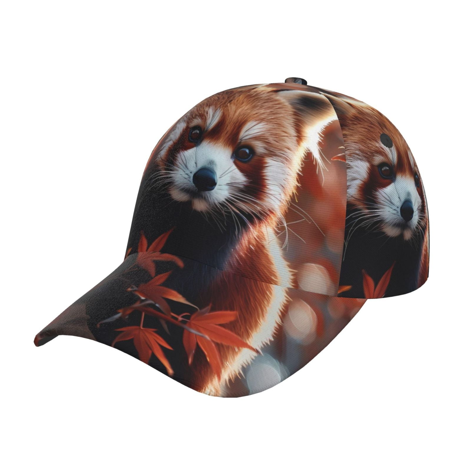 Baseball Cap - Red Panda Autumn Branches Hats for Men Women Low Profile ...