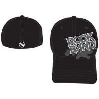 Baseball Cap - Rock Band - 3D Emblem Trucker Style (Black Fitted ...