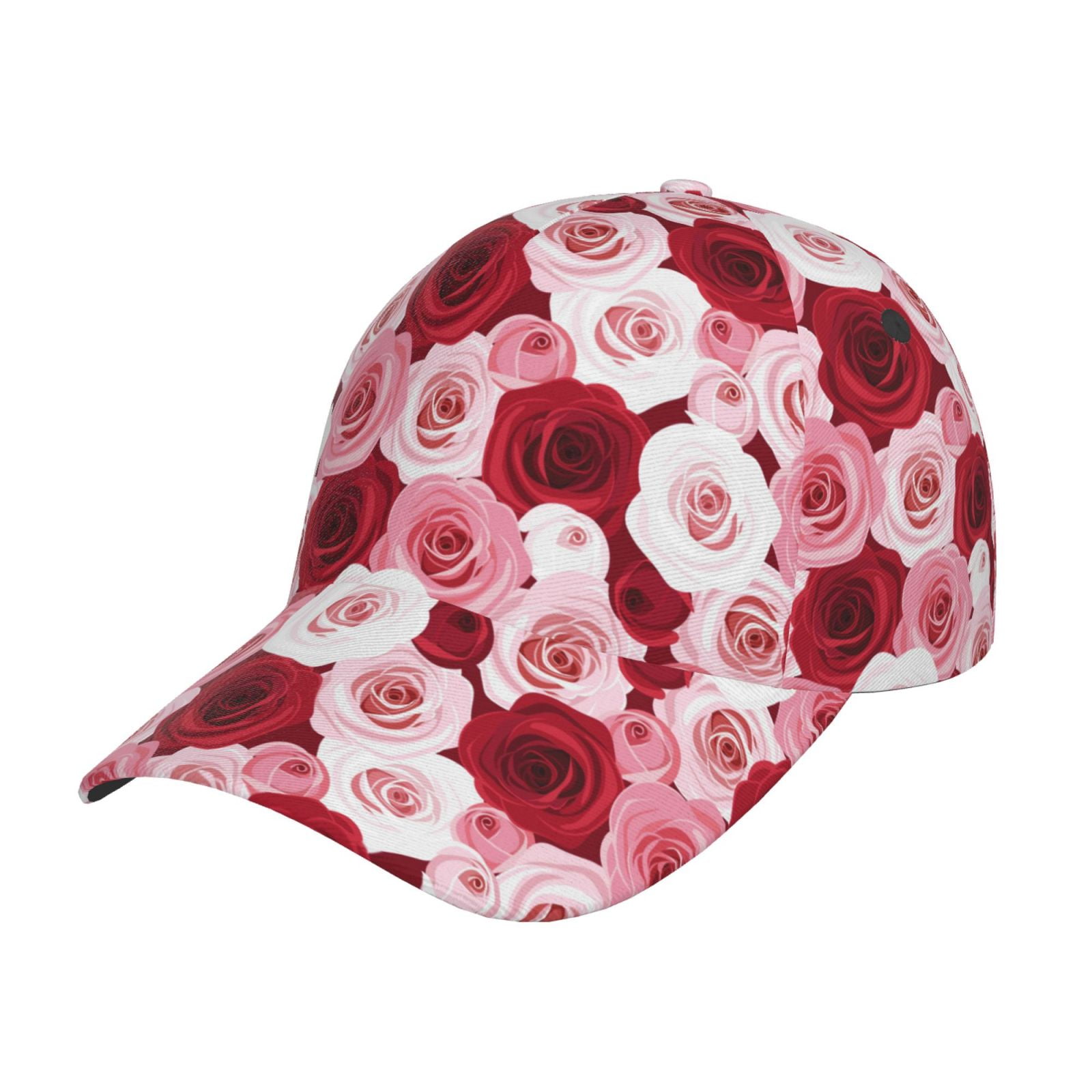 Baseball Cap, Rose Hats For Men Women Low Profile Classic Adjustable ...