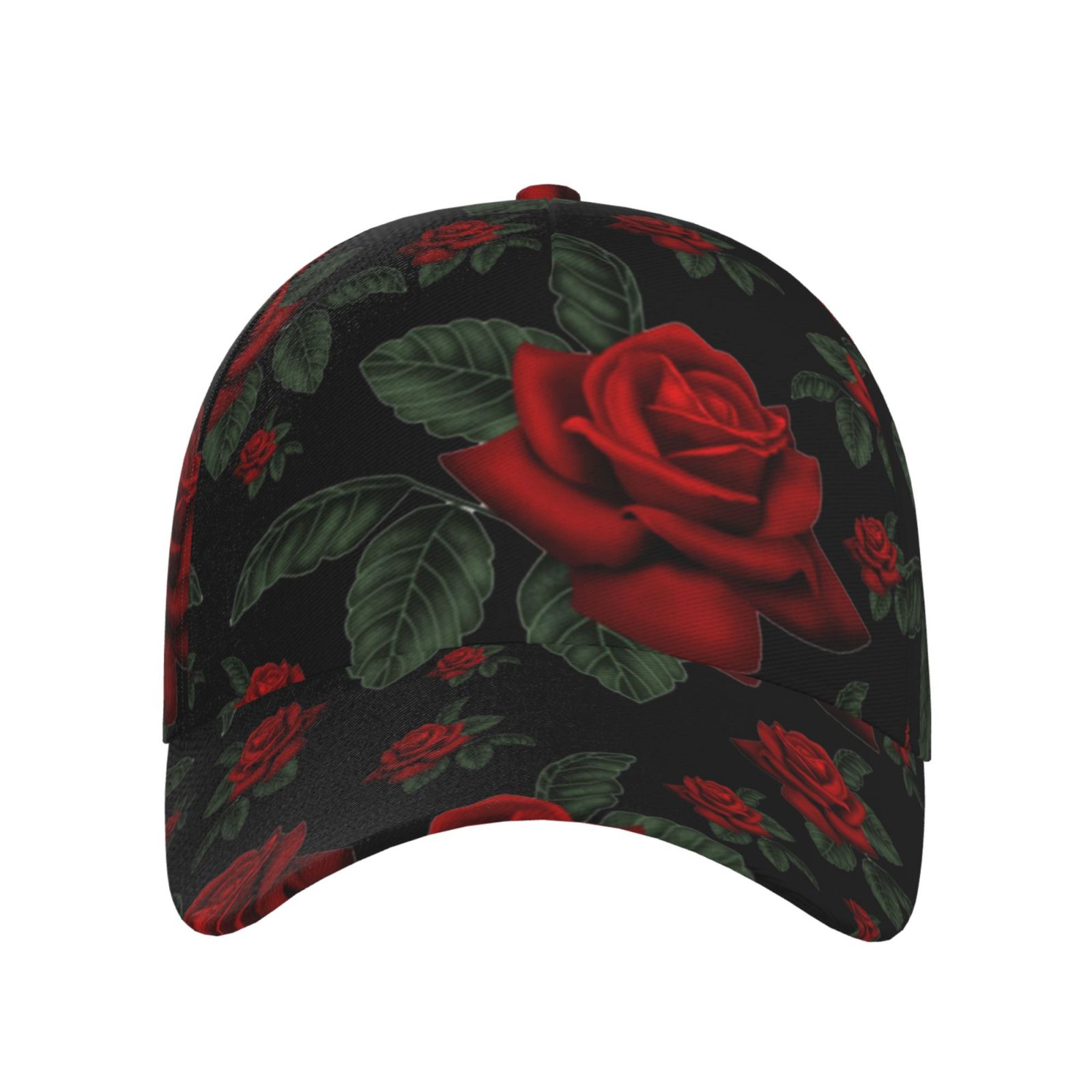 Baseball Cap, Roses Trucker Hats Women Dad Hat For Workouts - Baseball ...