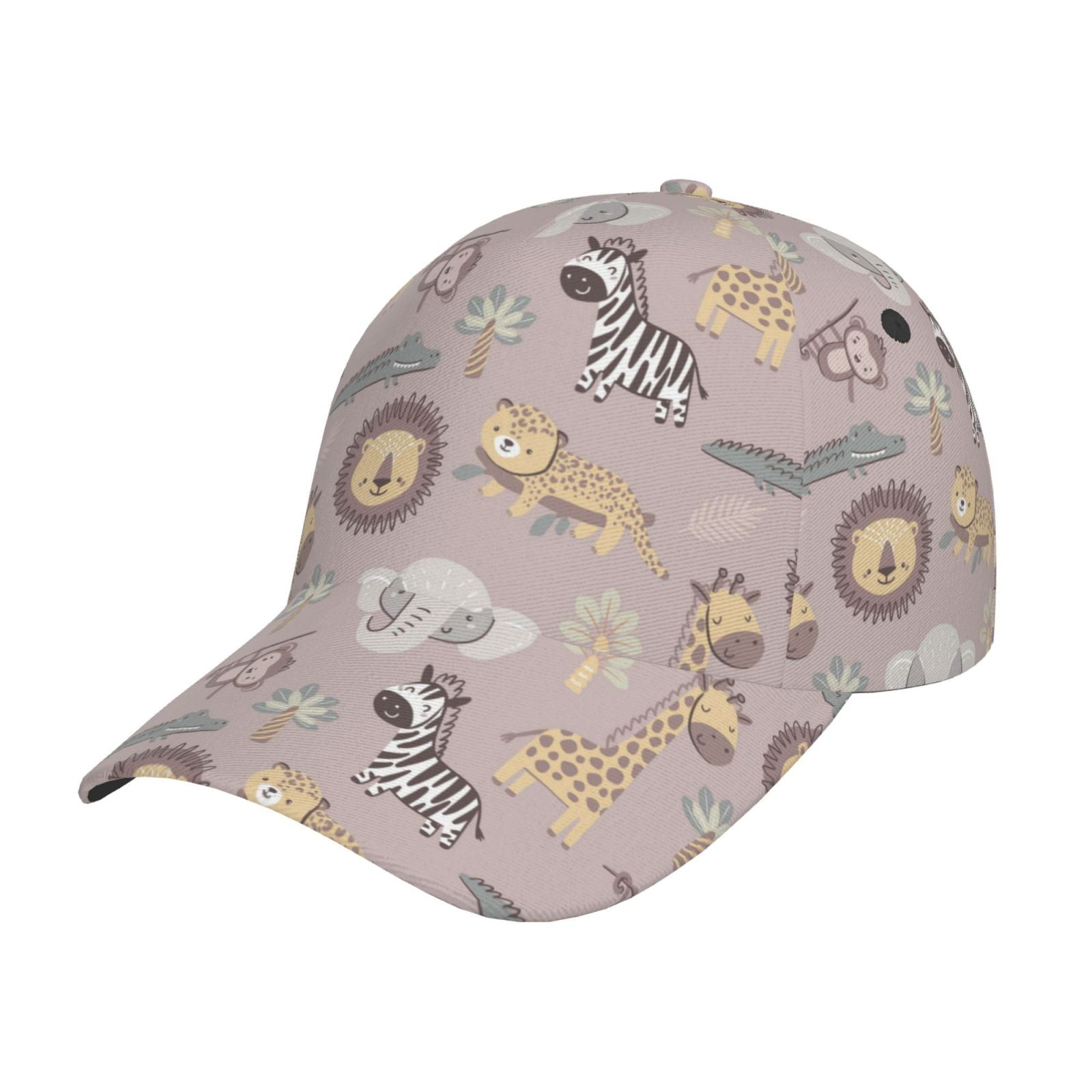 Baseball Cap - Safari Animals Hats for Men Women Low Profile Classic ...
