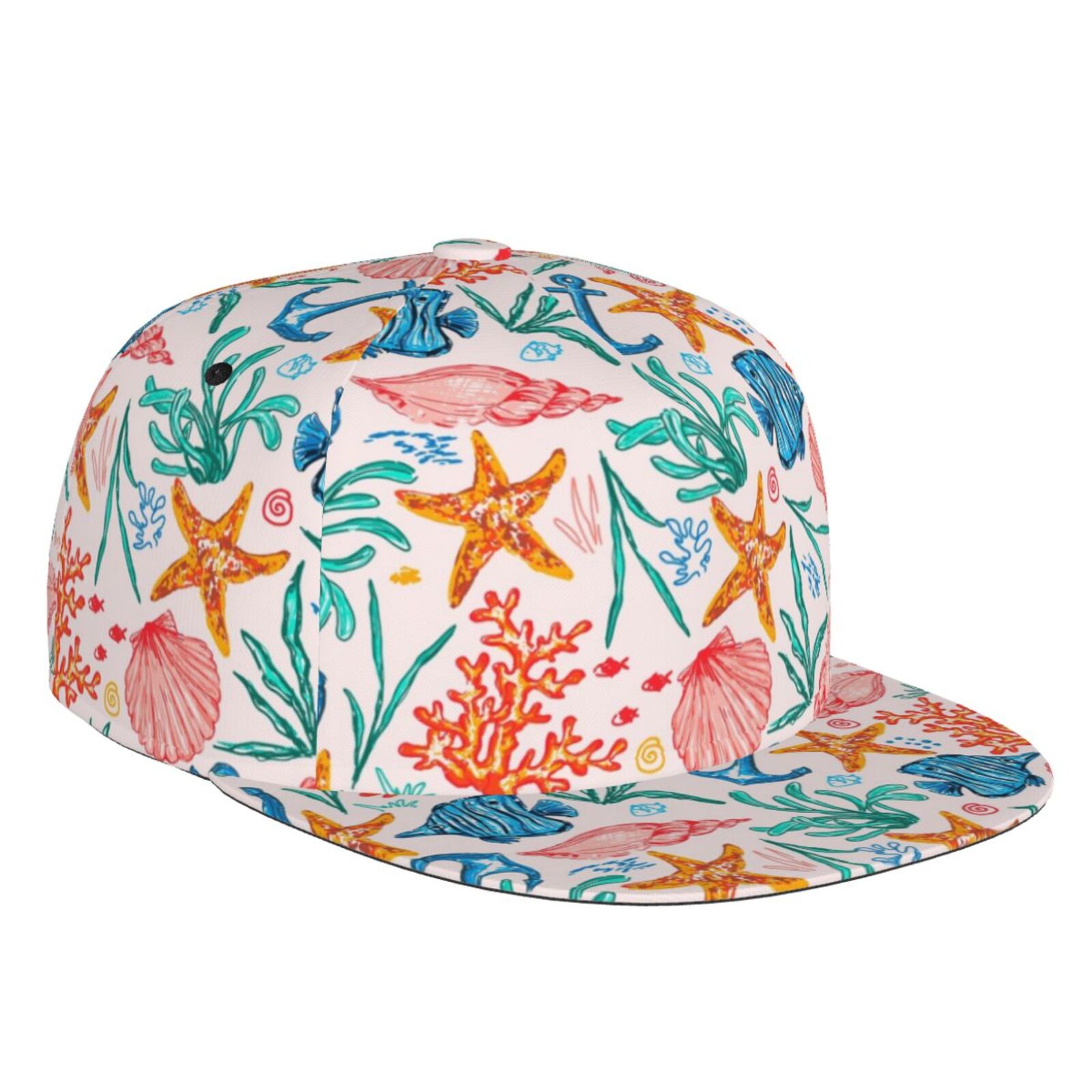 Baseball Cap - Sea Creatures Hats for Men/Women Low Profile Adjustable ...